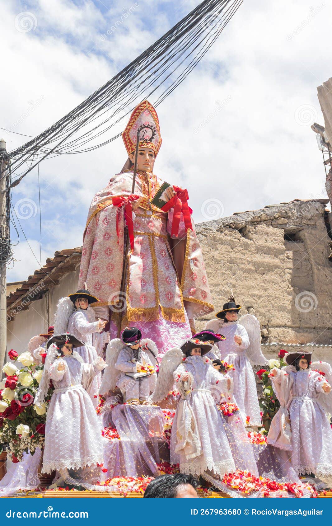 St. Ildefonso in the Procession for the 450th Anniversary of the ...