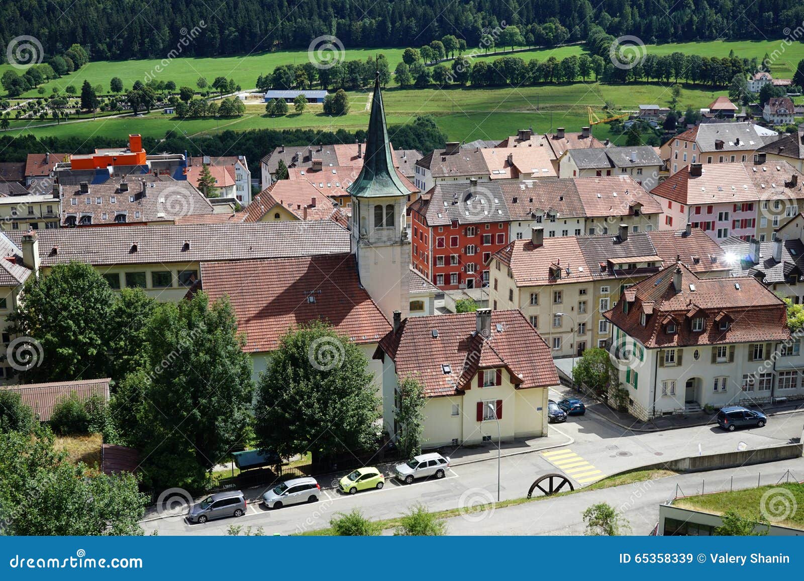 St-Imier imagen de archivo. Imagen de calle, verano, ventana - 65358339