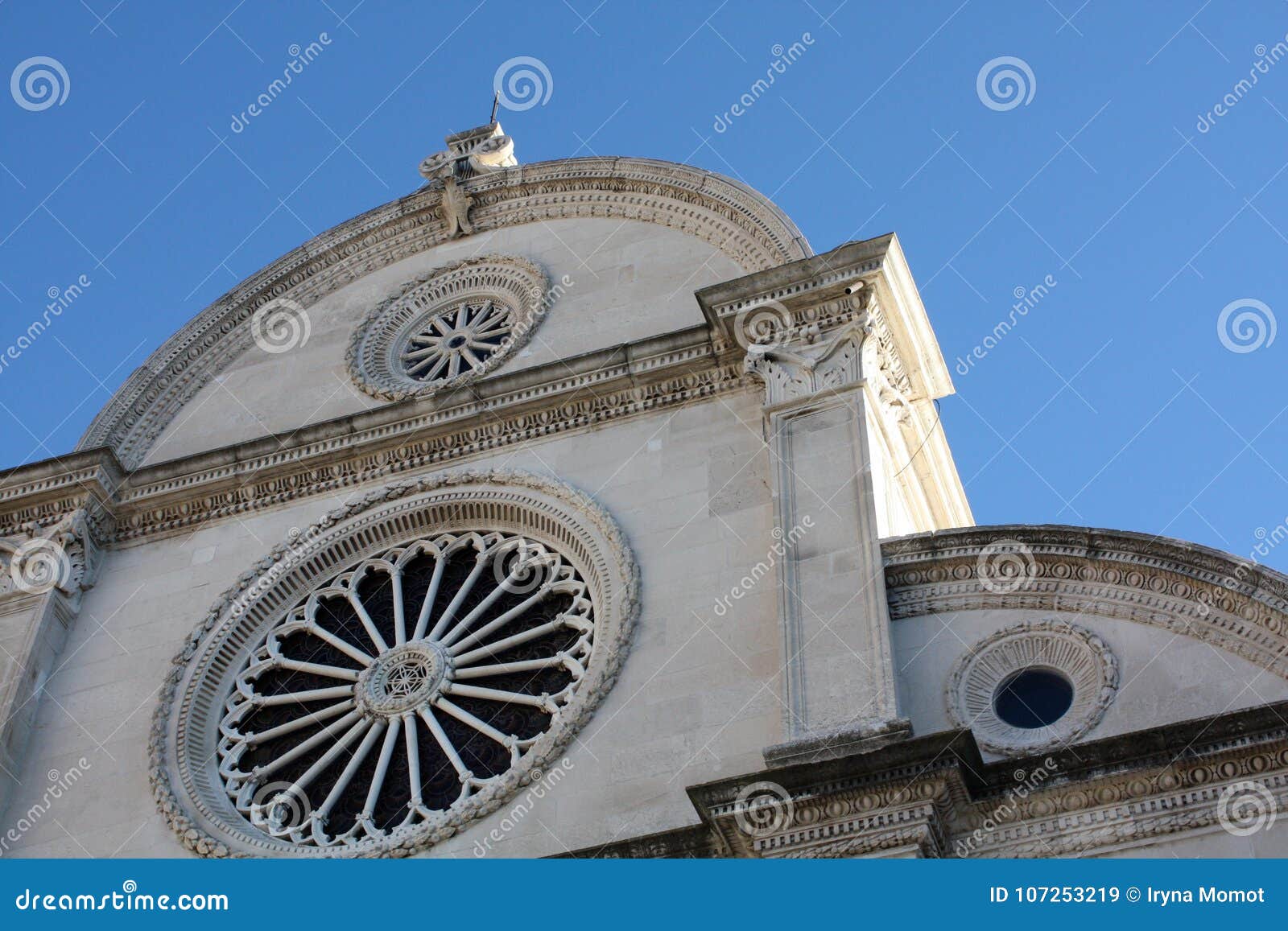 St. Jakov Cathedral stock image. Image of landmark, unesco - 107253219