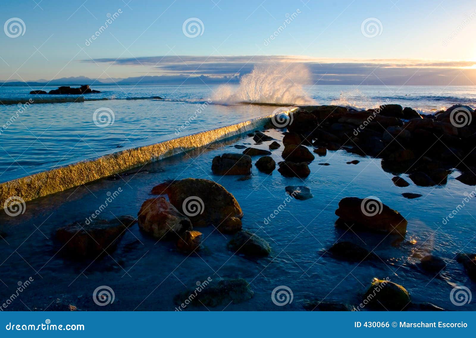TIDAL POOL SPILLOVER Royalty-Free Stock Photo | CartoonDealer.com ...