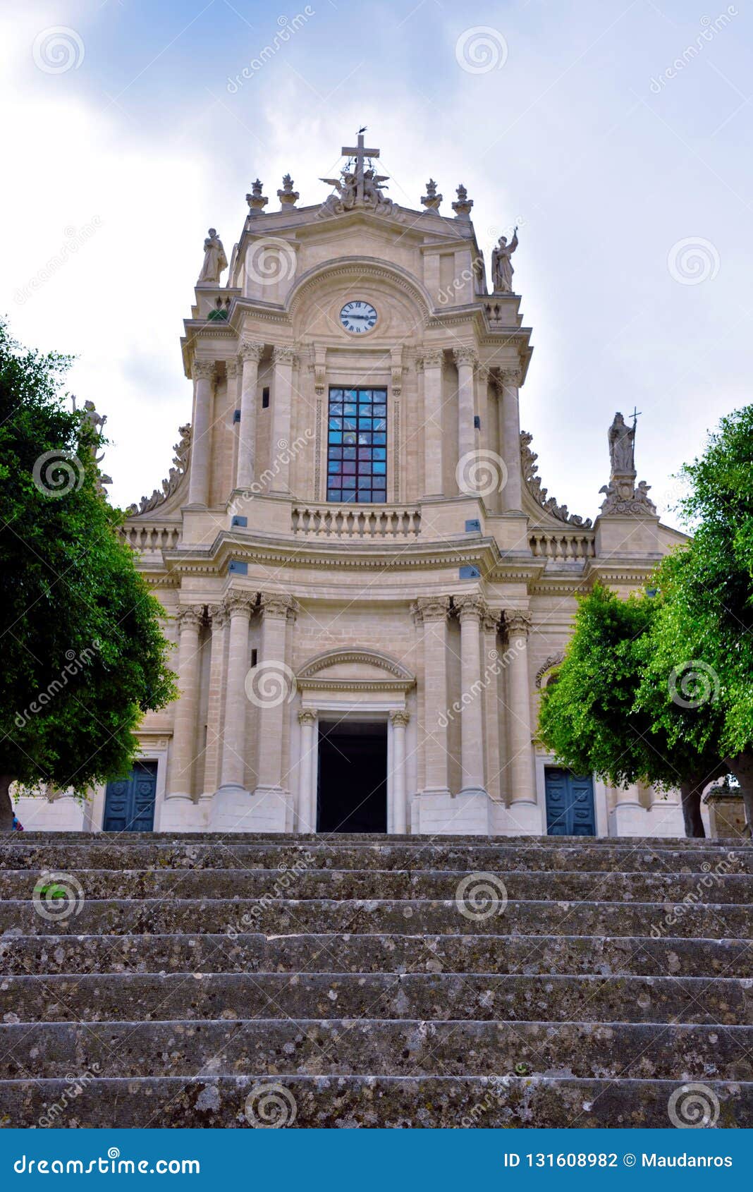 Modica Sicily Italy stock photo. Image of town, italy - 131608982