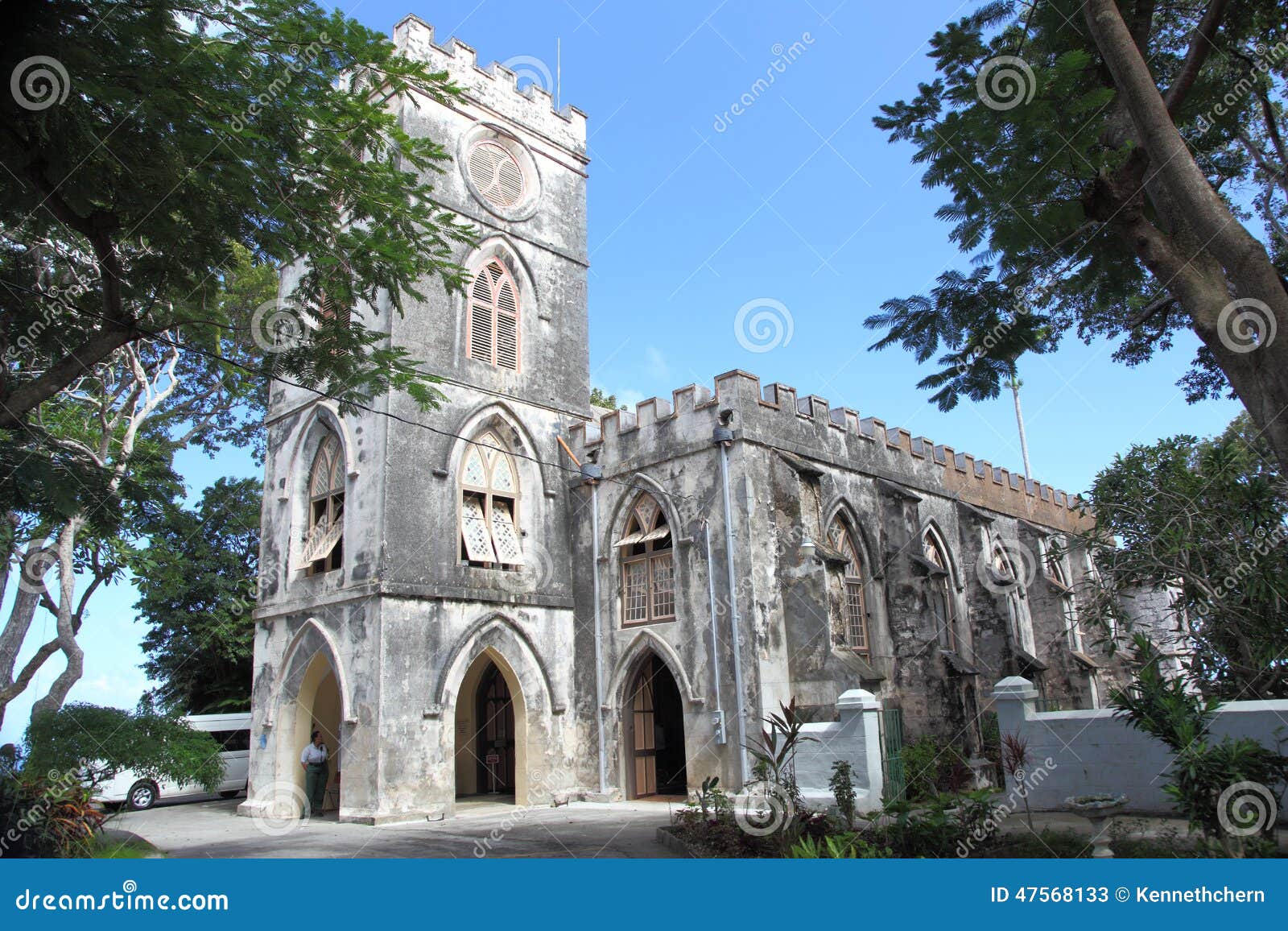 ST. JOHN PARISH CHURCH, Barbados Editorial Stock Photo - Image of ...