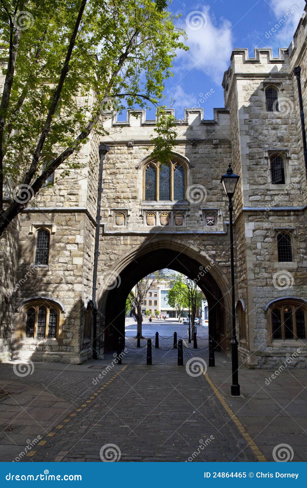 St. John s Gate in London stock image. Image of london - 24864465