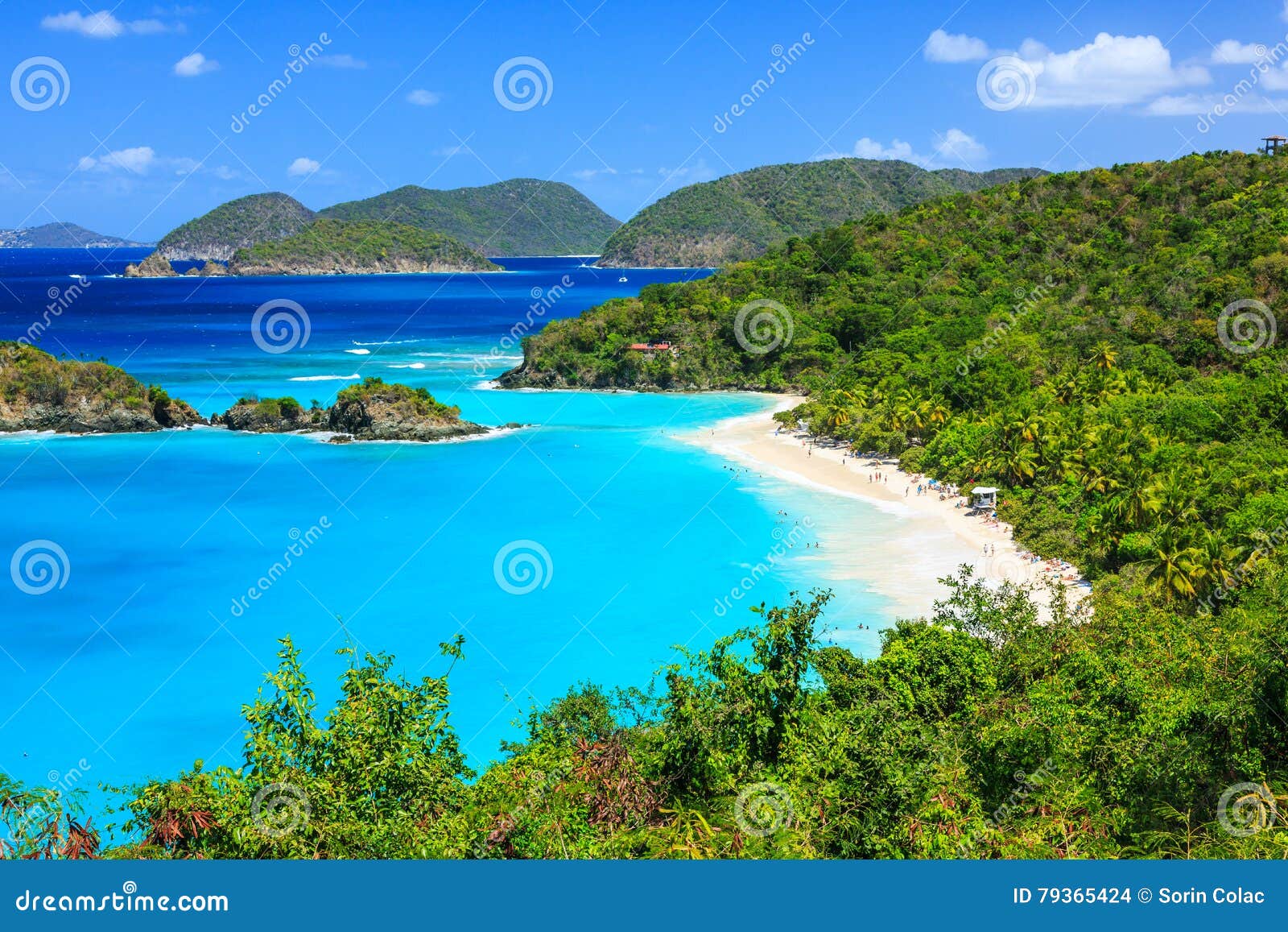 St John, US Virgin Islands stock photo. Image of beautiful - 79365424