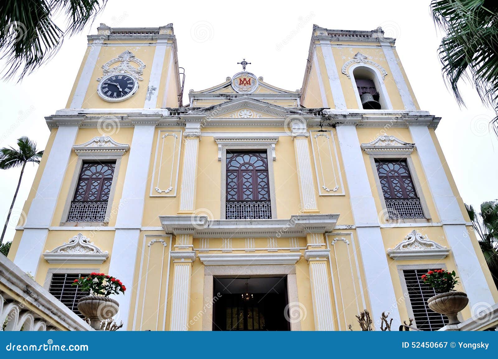 St Joseph Seminary and Church Stock Image - Image of macao, asian: 52450667