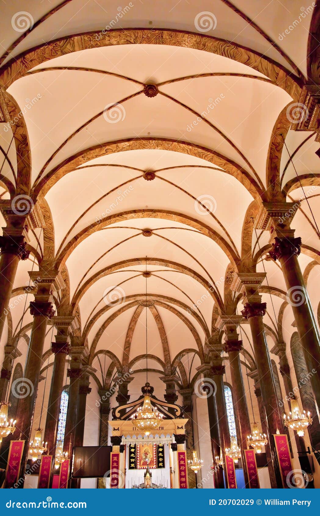 St. Joseph Wangfujing Cathedral Beijing Stock Image - Image of ...