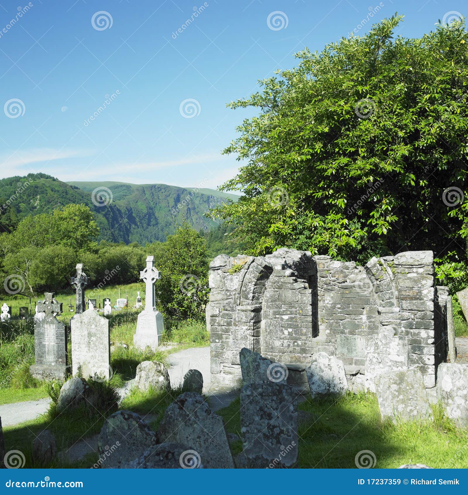 St. Kevin s Monastery stock image. Image of ireland, kevin - 17237359