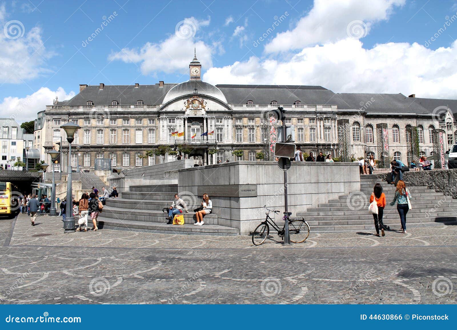 St. Lambert Square Liege Belgium Editorial Photo - Image of liege ...