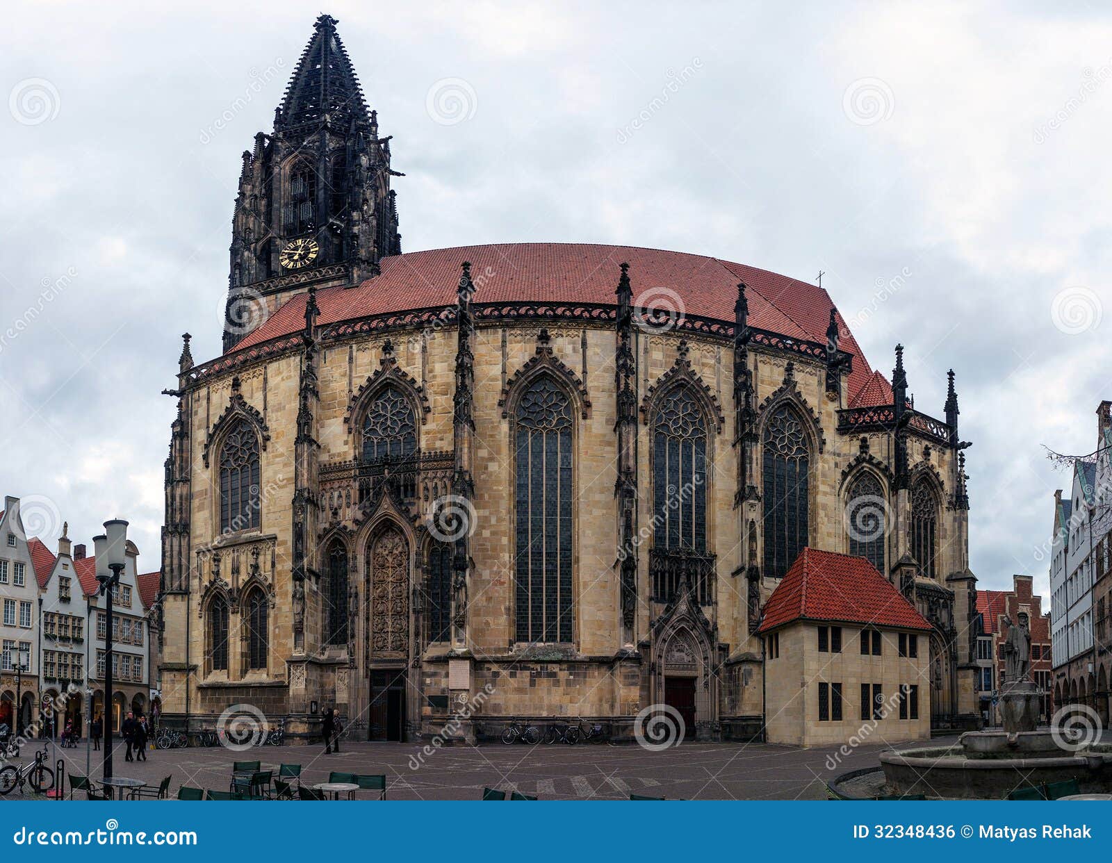 St. Lamberti church stock photo. Image of arcade, chapel - 32348436