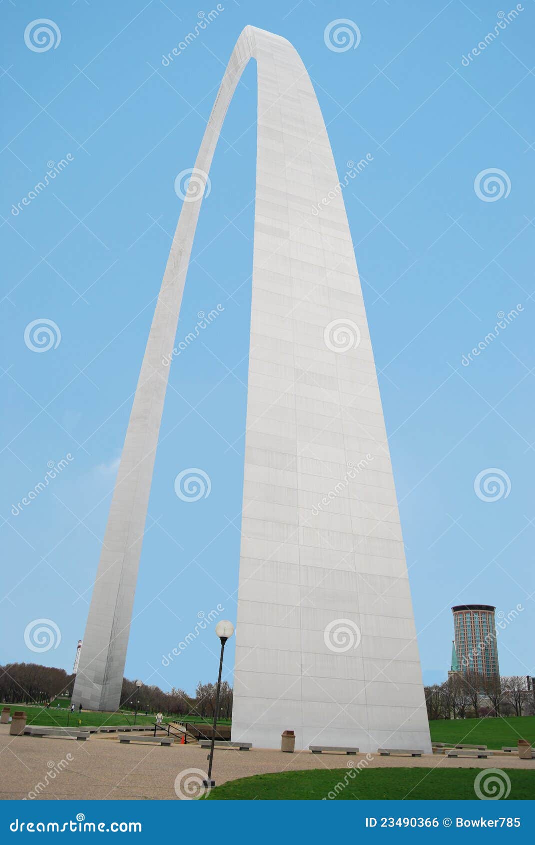 St Louis Arch stock photo. Image of travel, louis, landmark - 23490366