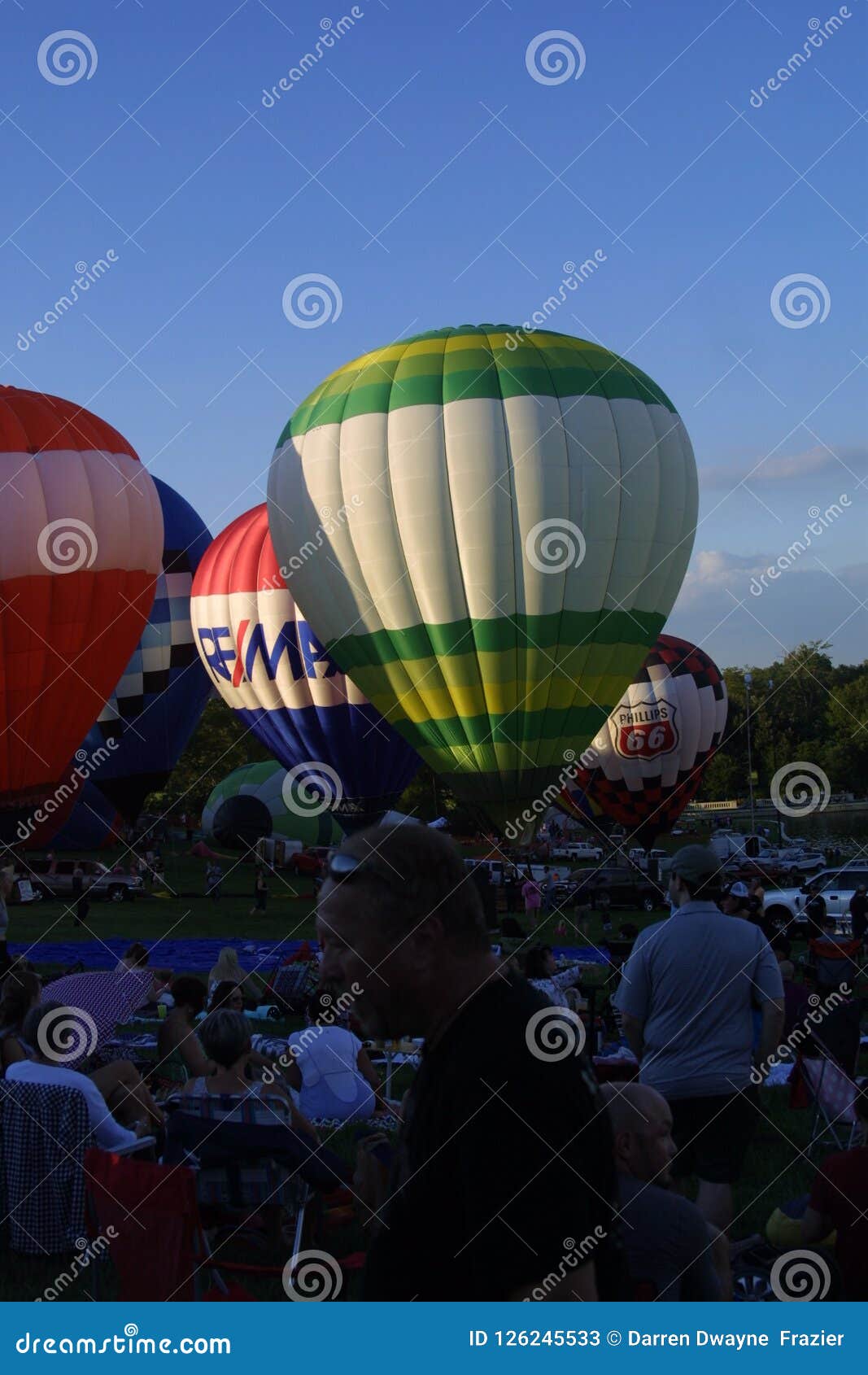 St Louis Balloon Race Ballloon Glow 2018 Foto de archivo editorial ...