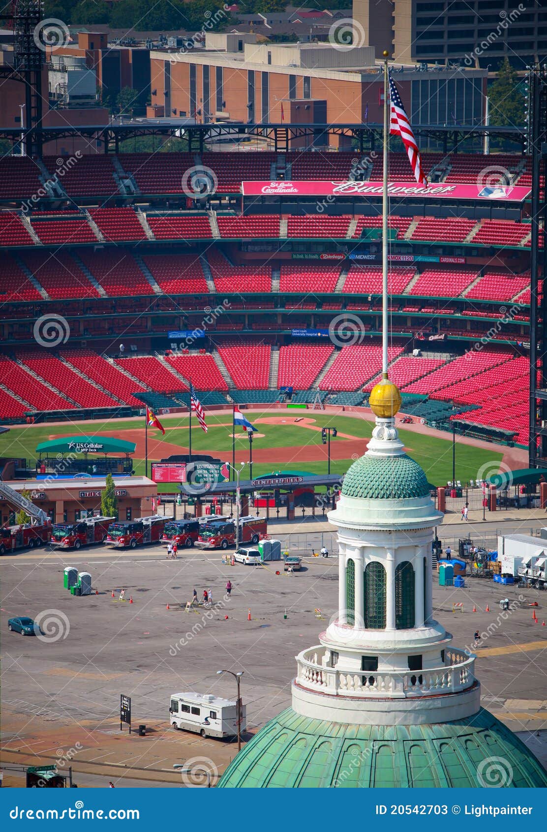 St. Louis baseball editorial stock photo. Image of base - 20542703