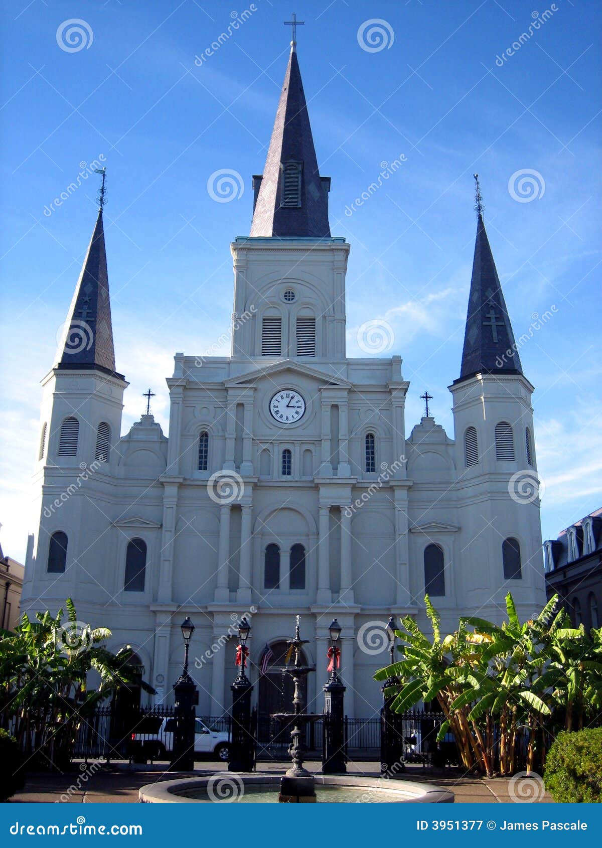 St louis cathedral stock image. Image of catholic, religion - 3951377