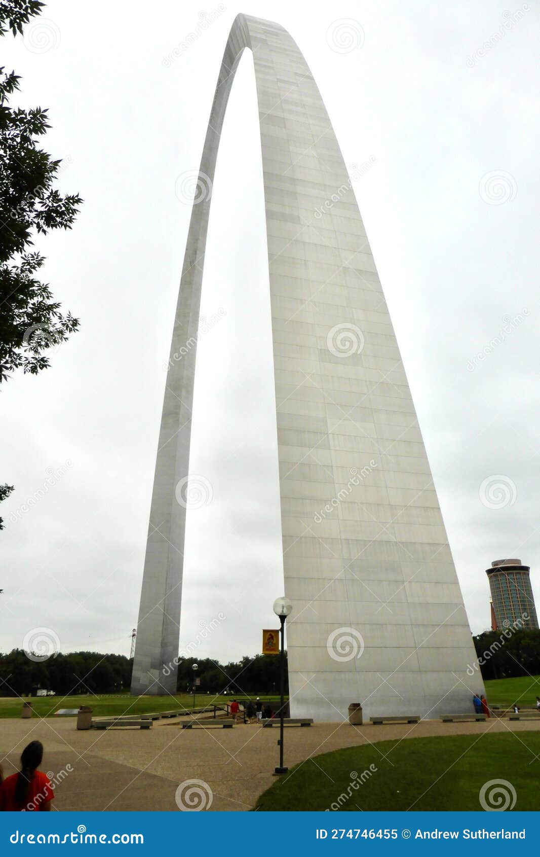 The Gateway Arch. St. Louis, MO, USA. June 5, 2014. Editorial Image ...