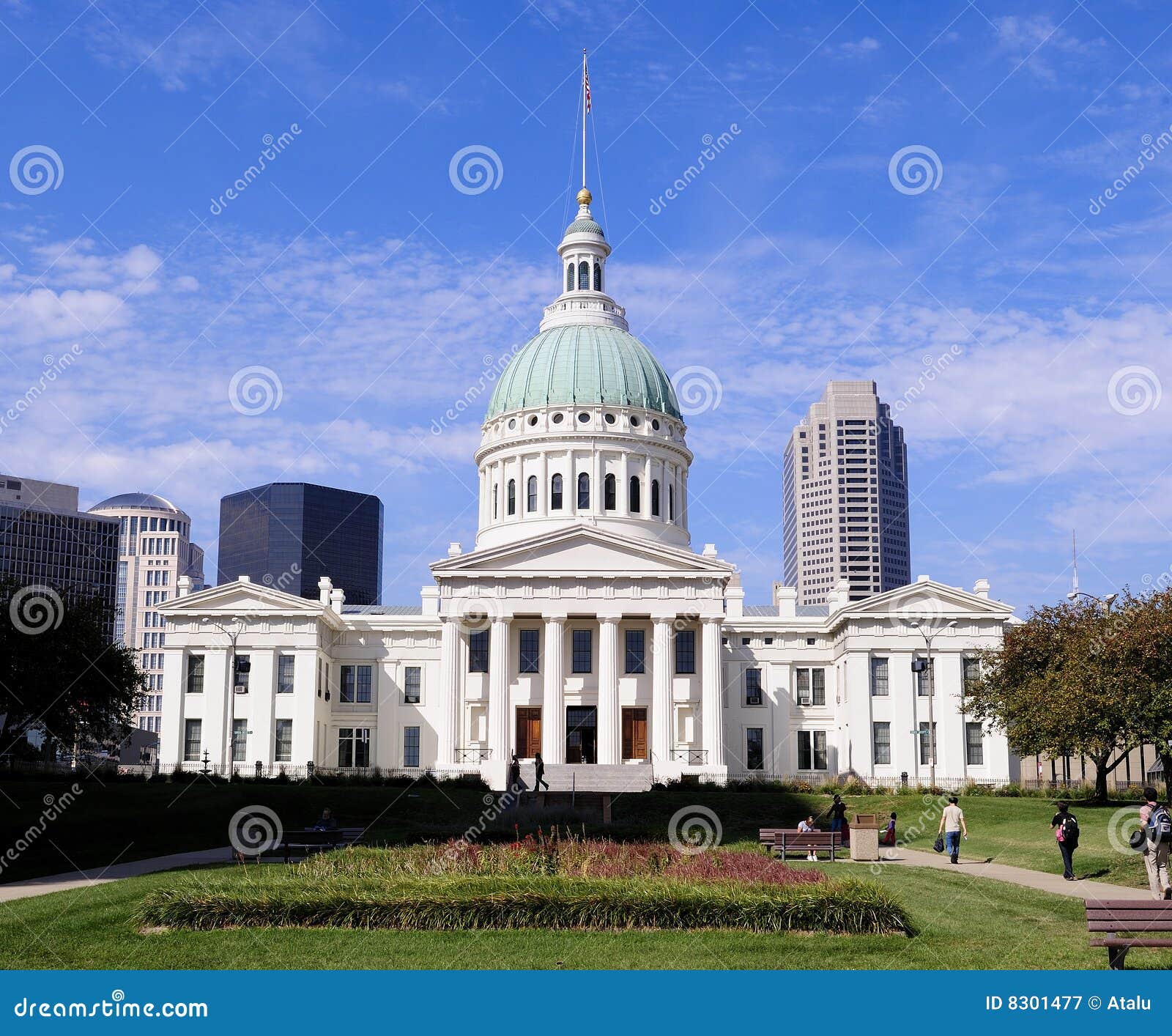 St Louis Old Courthouse stock image. Image of dred, court - 8301477