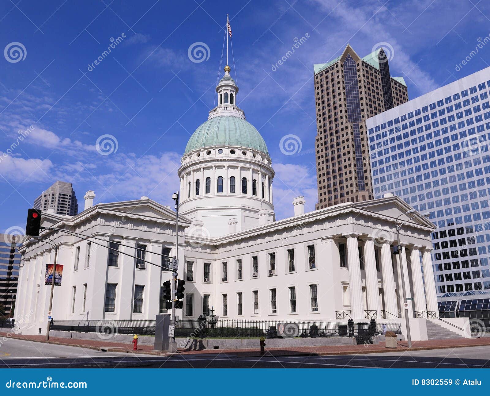 St Louis Old Courthouse stock image. Image of historical - 8302559
