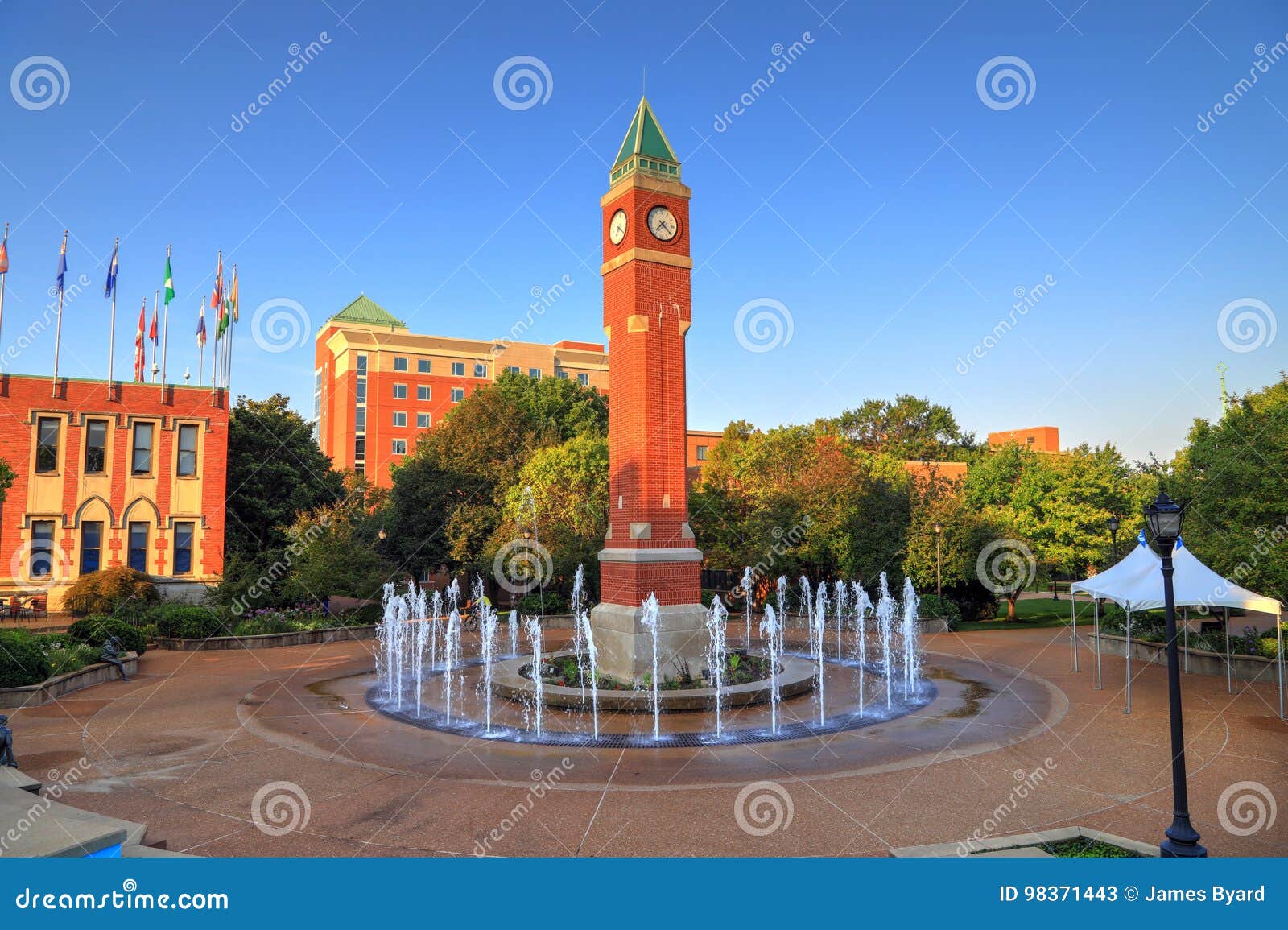 St Louis University image stock. Image du historique - 98371443