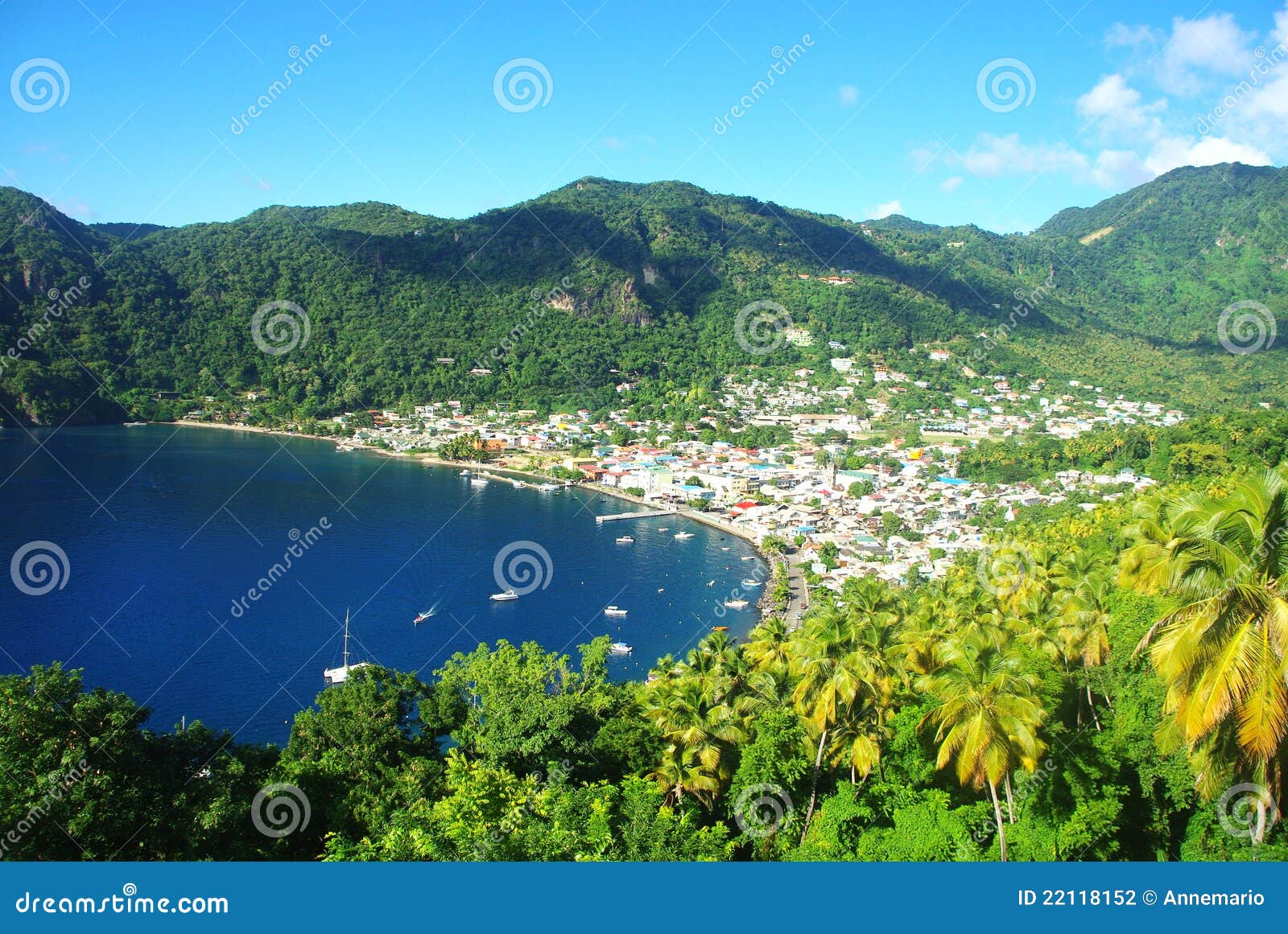 St Lucia stock photo. Image of ecotourism, beaches, boat - 22118152