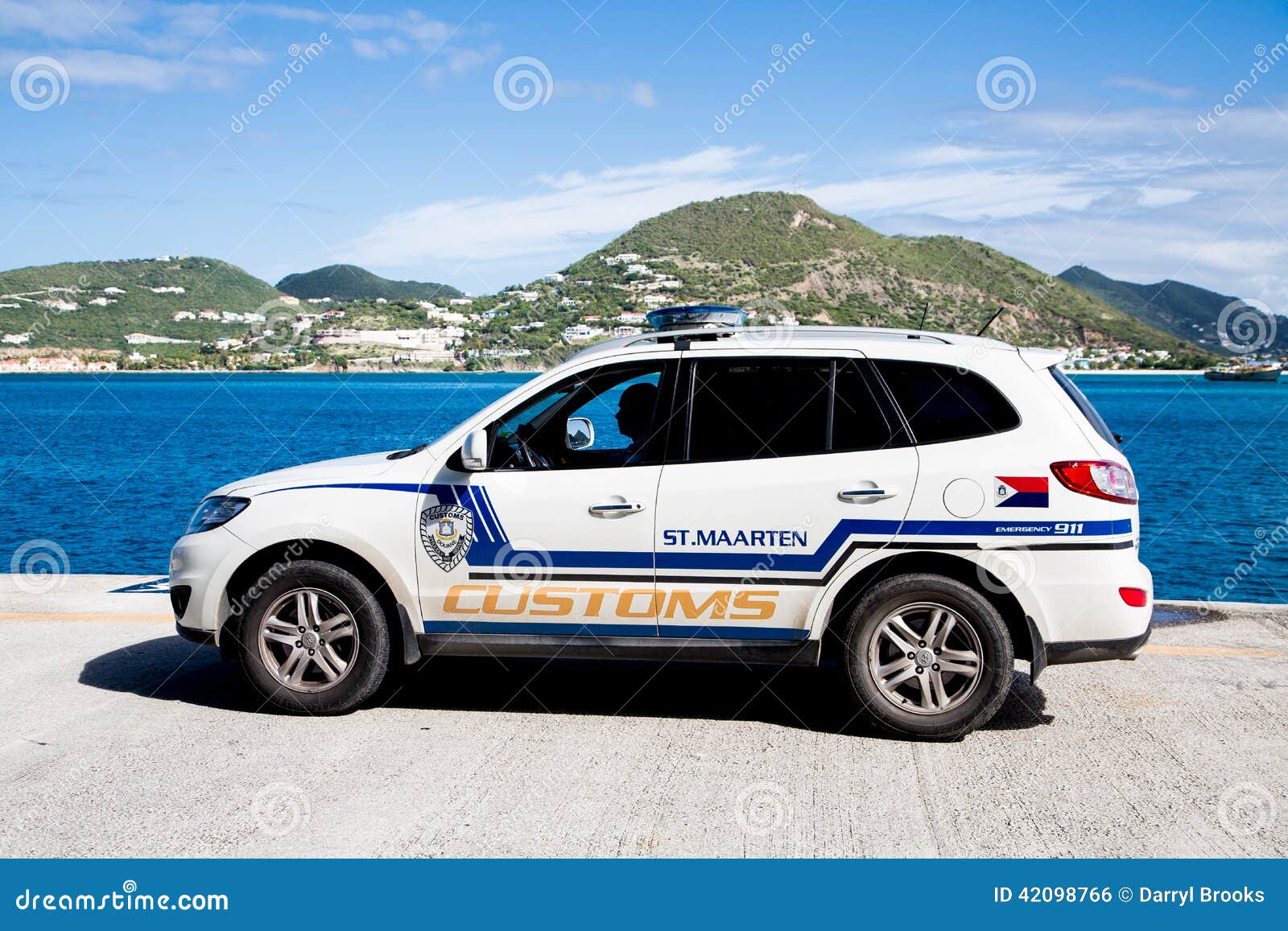 St. Maarten Customs Vehicle Redaktionelles Foto - Bild von sicherheit ...