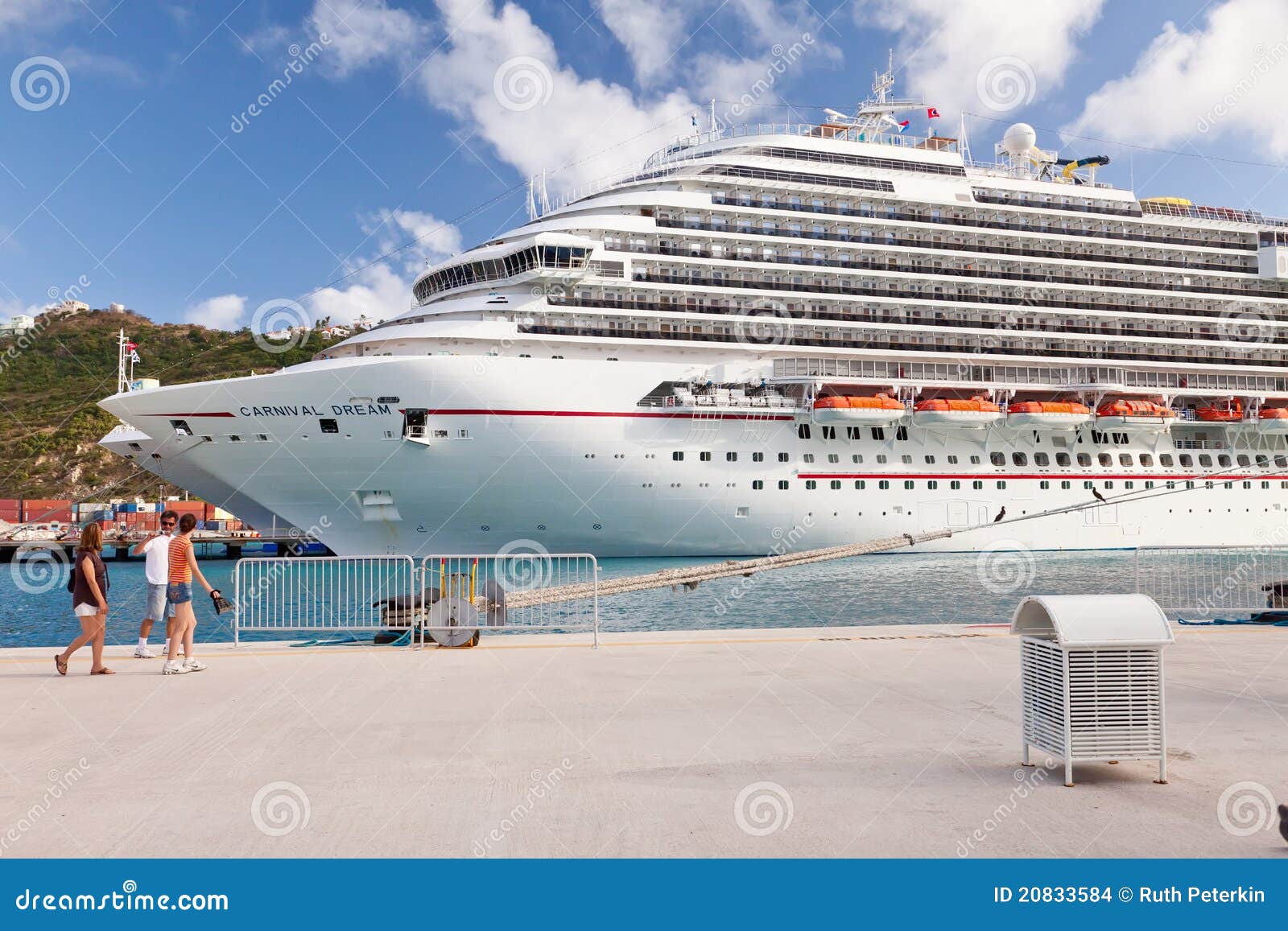 St. Maarten Port in the Caribbean Editorial Stock Image - Image of ...