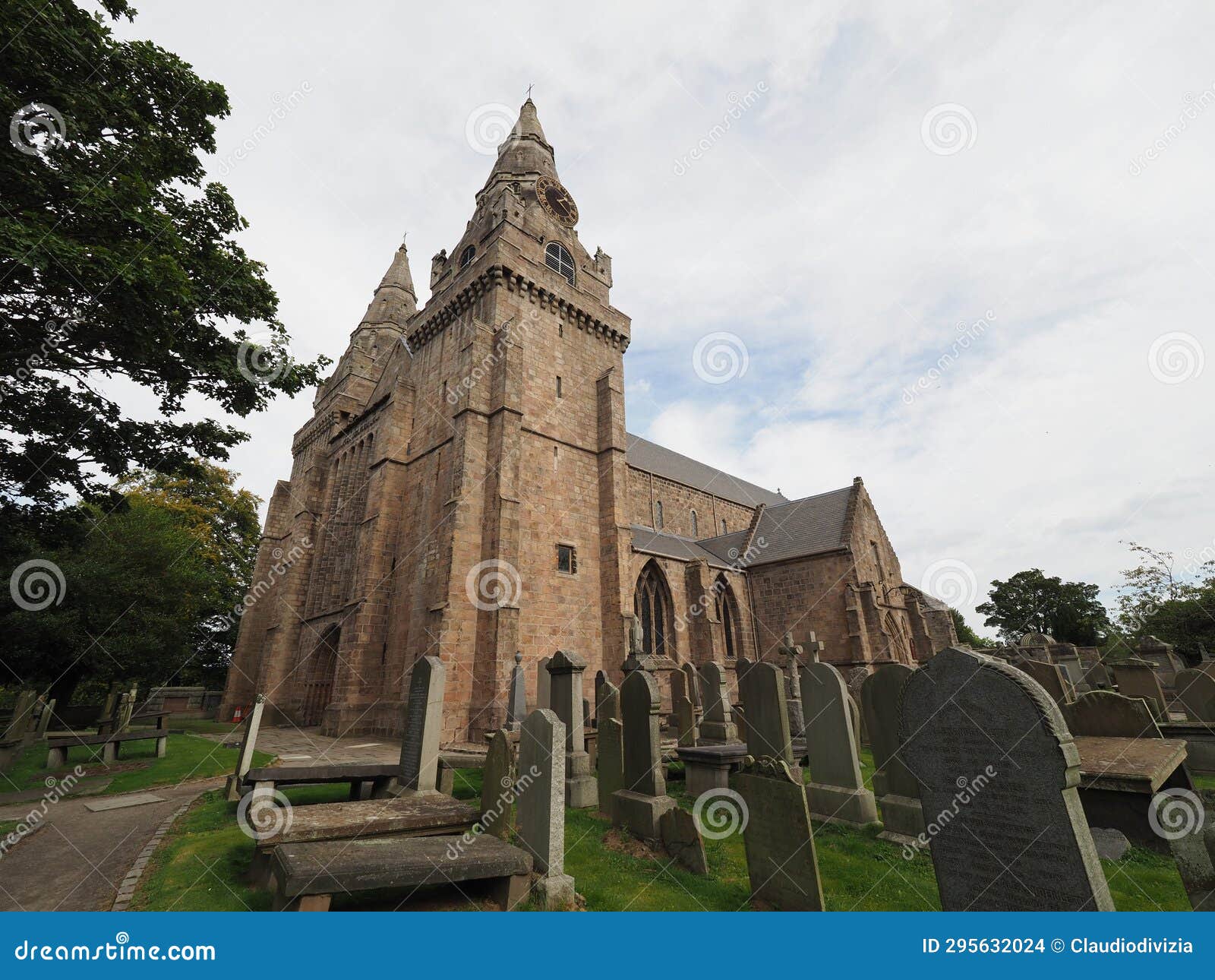 St Machar Cathedral in Aberdeen Editorial Stock Image - Image of high ...
