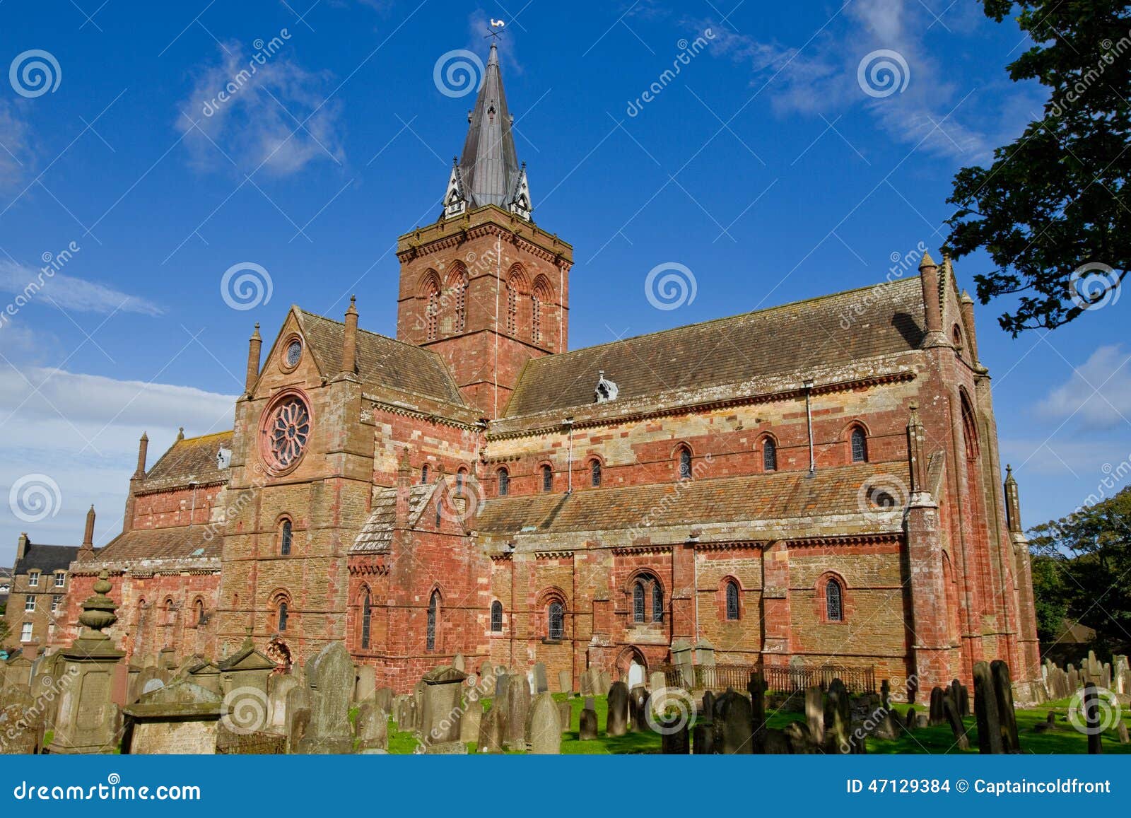 St Magnus Cathedral, Orkney Stock Photo - Image of building, church ...