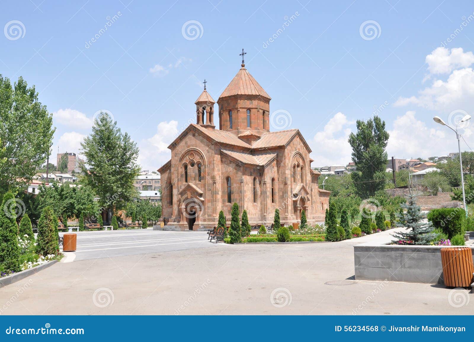 St Mariam Church photo stock. Image du arbre, saint, neuf - 56234568