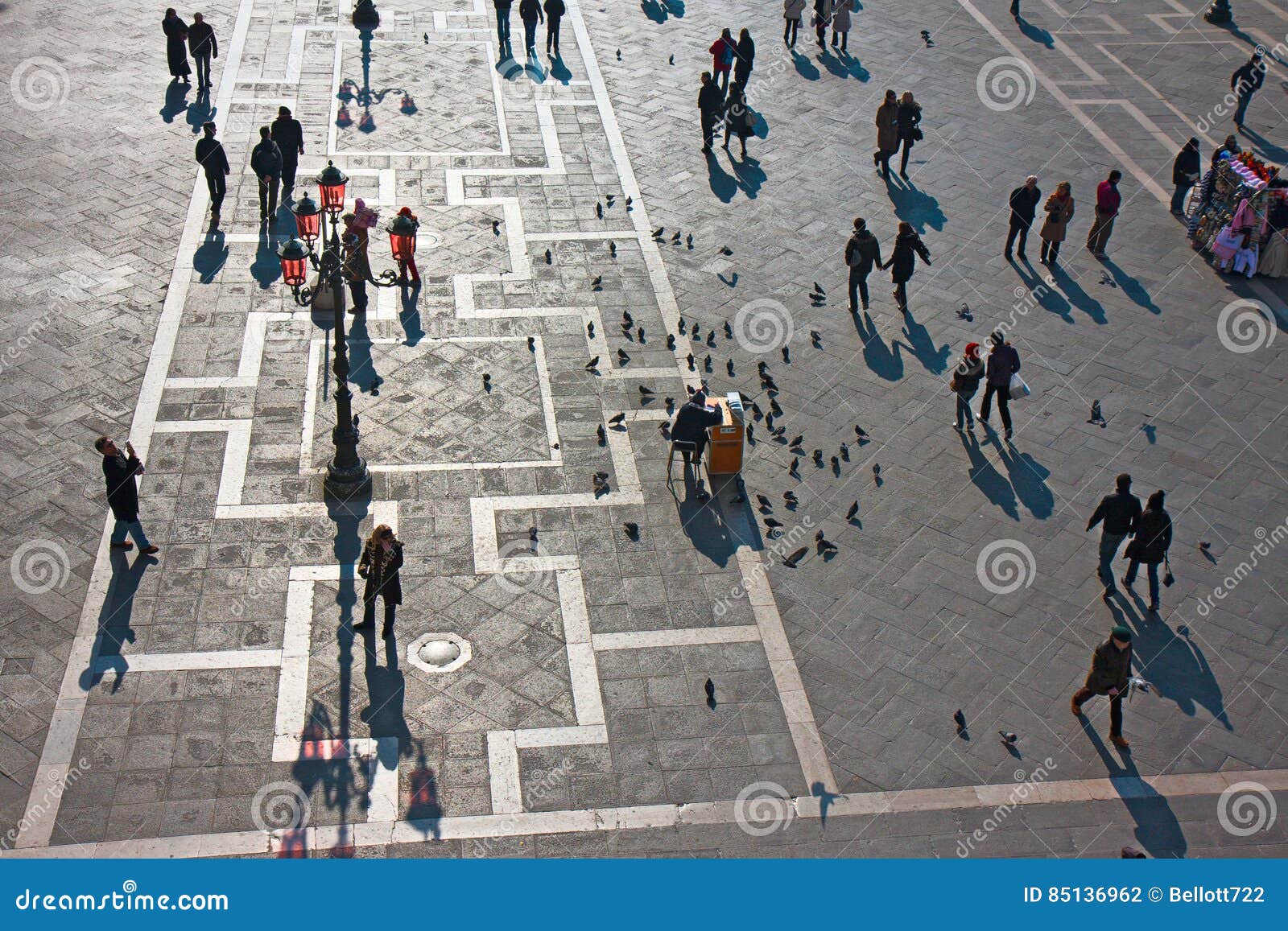 St. Mark Square, View from Above Editorial Photography - Image of ...