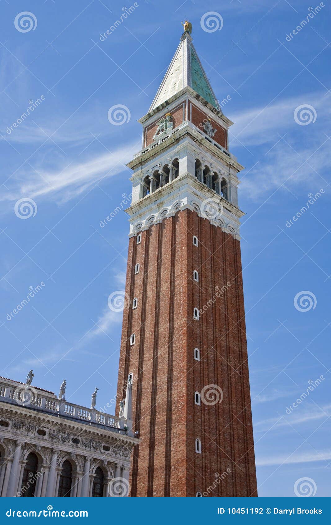 St Marks Bell Tower stock photo. Image of spiritual, italy - 10451192