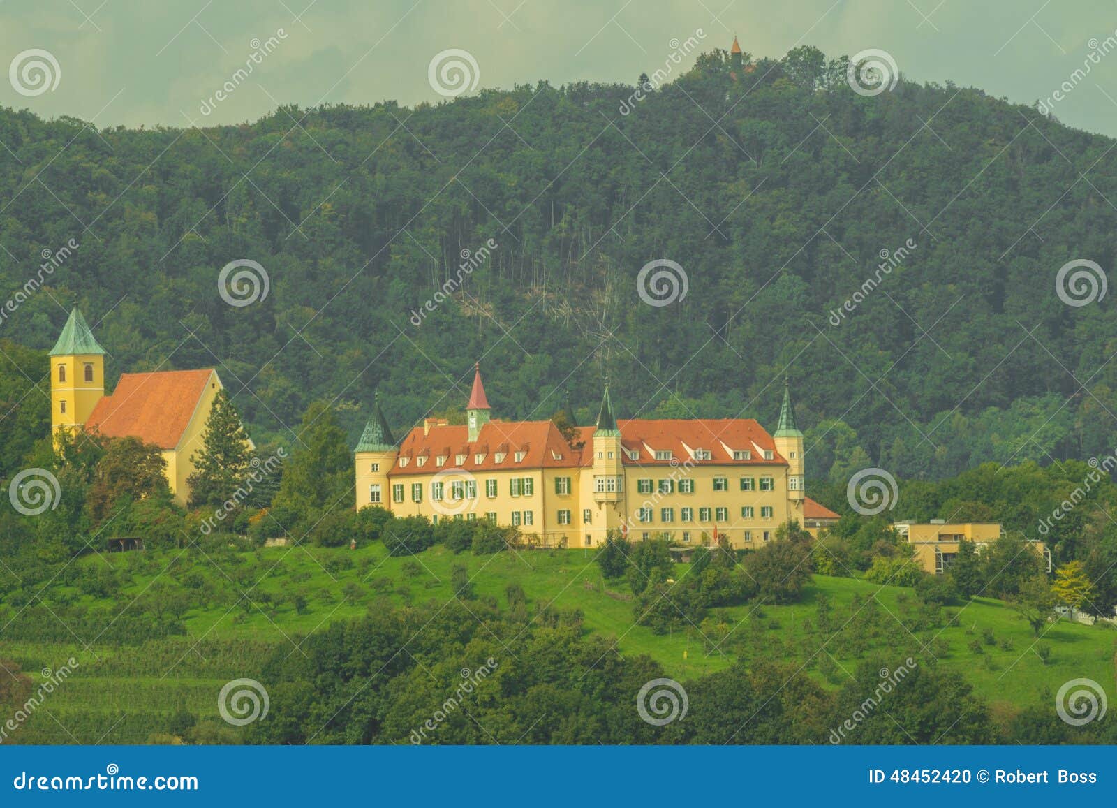 St.Martin Castle Graz Austria Stock Photo - Image of palace, autumn ...