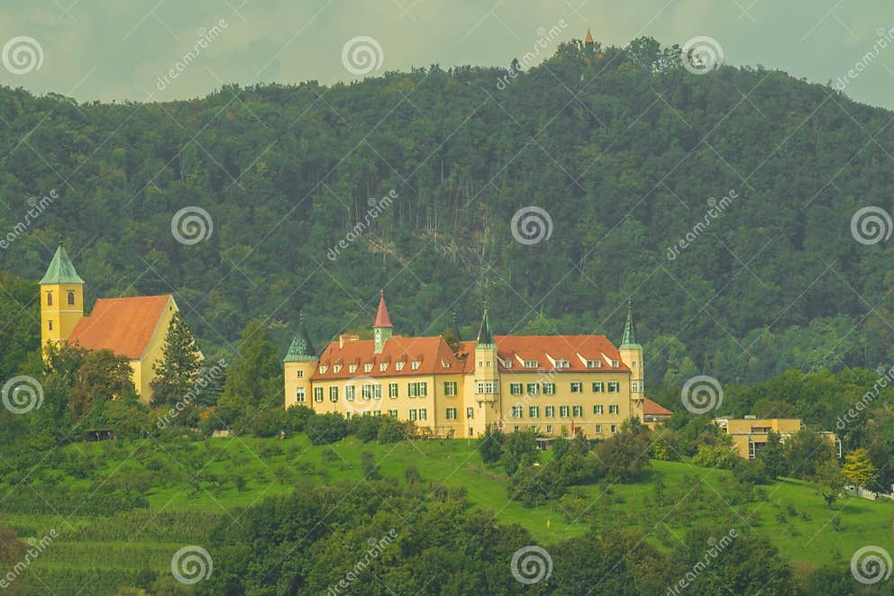 St.Martin Castle Graz Austria Stock Photo - Image of palace, autumn ...