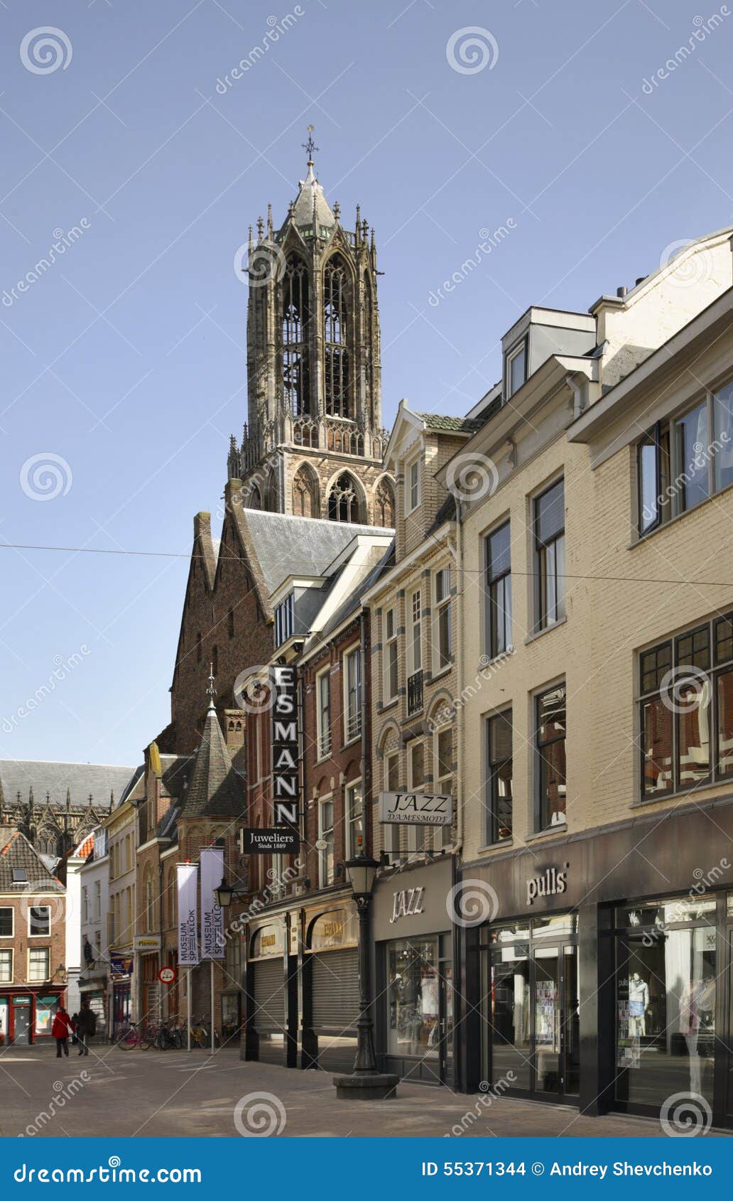 St. Martin S Cathedral in Utrecht Editorial Stock Image - Image of ...
