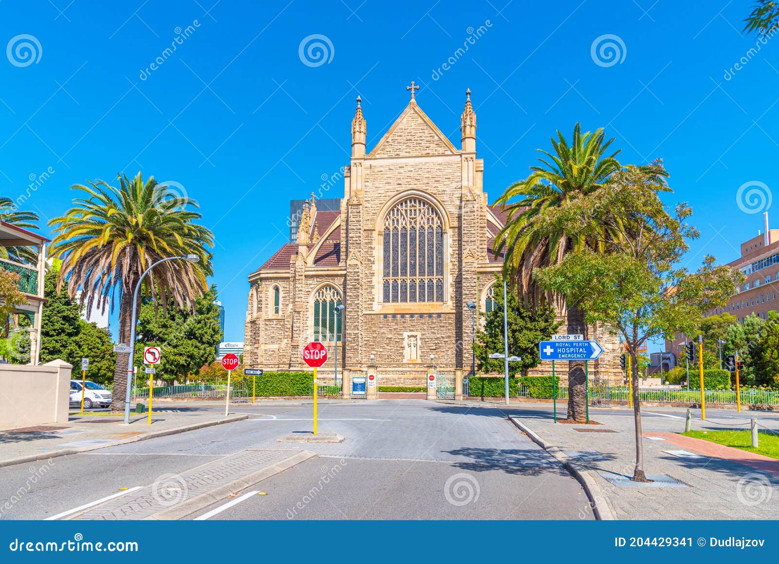 St. Mary S Cathedral in Perth, Australia Stock Image - Image of ...
