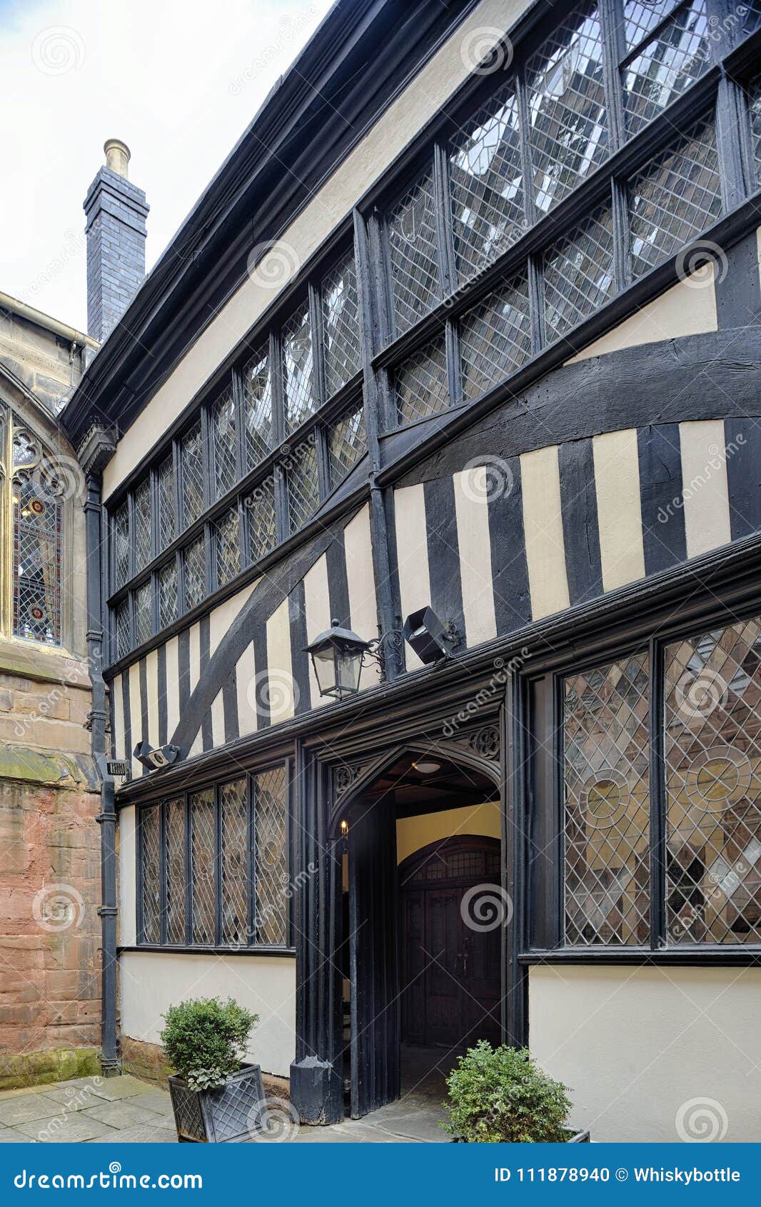 St Mary`s Guildhall, Coventry Stock Photo - Image of beams ...