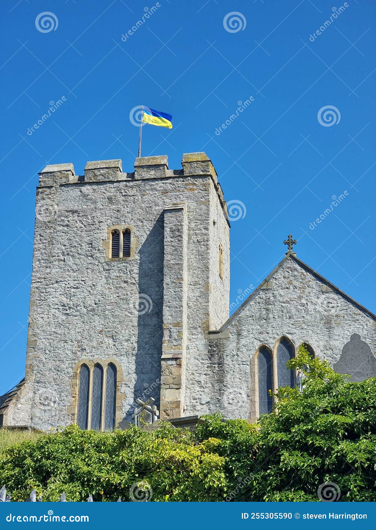 St Mary& X27;s Rhuddlan Stock Photo - Image of landmark, ruins: 255305590
