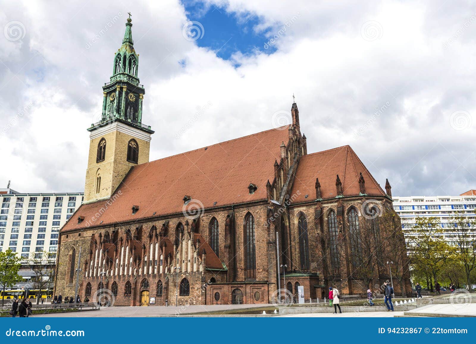 St- Marykirche Marienkirche in Berlin, Deutschland Redaktionelles ...