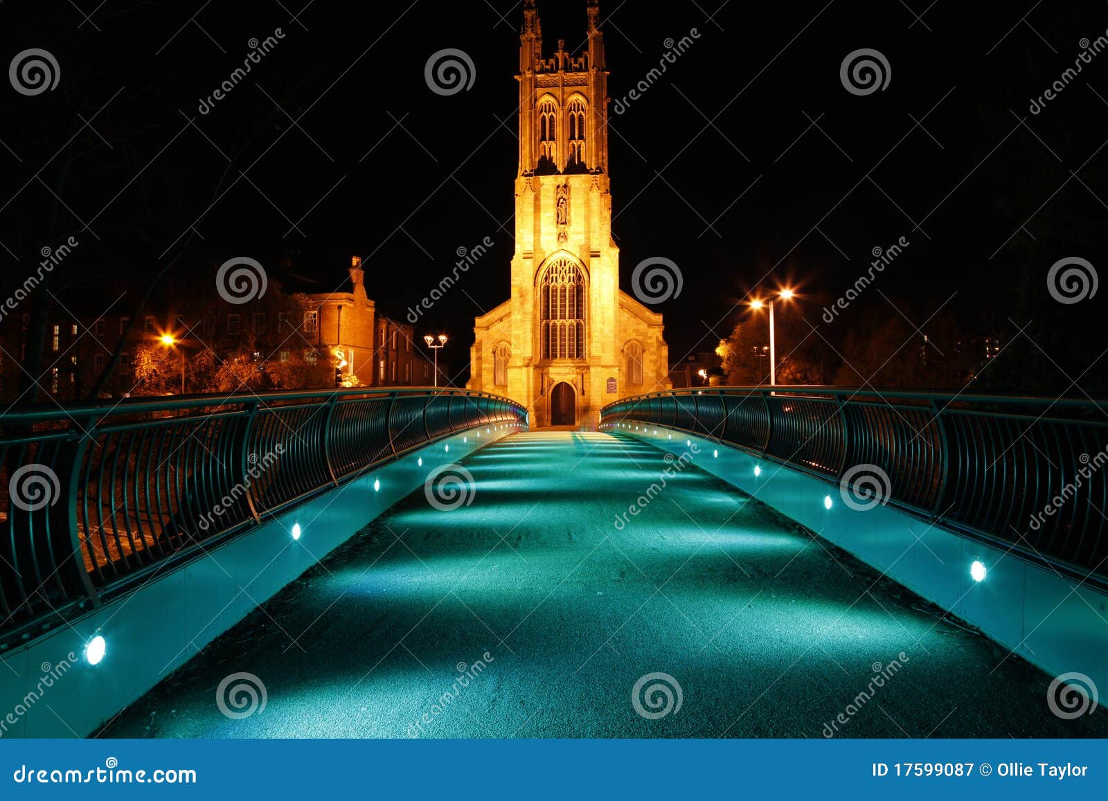 St marys church derby stock image. Image of church, illumination - 17599087