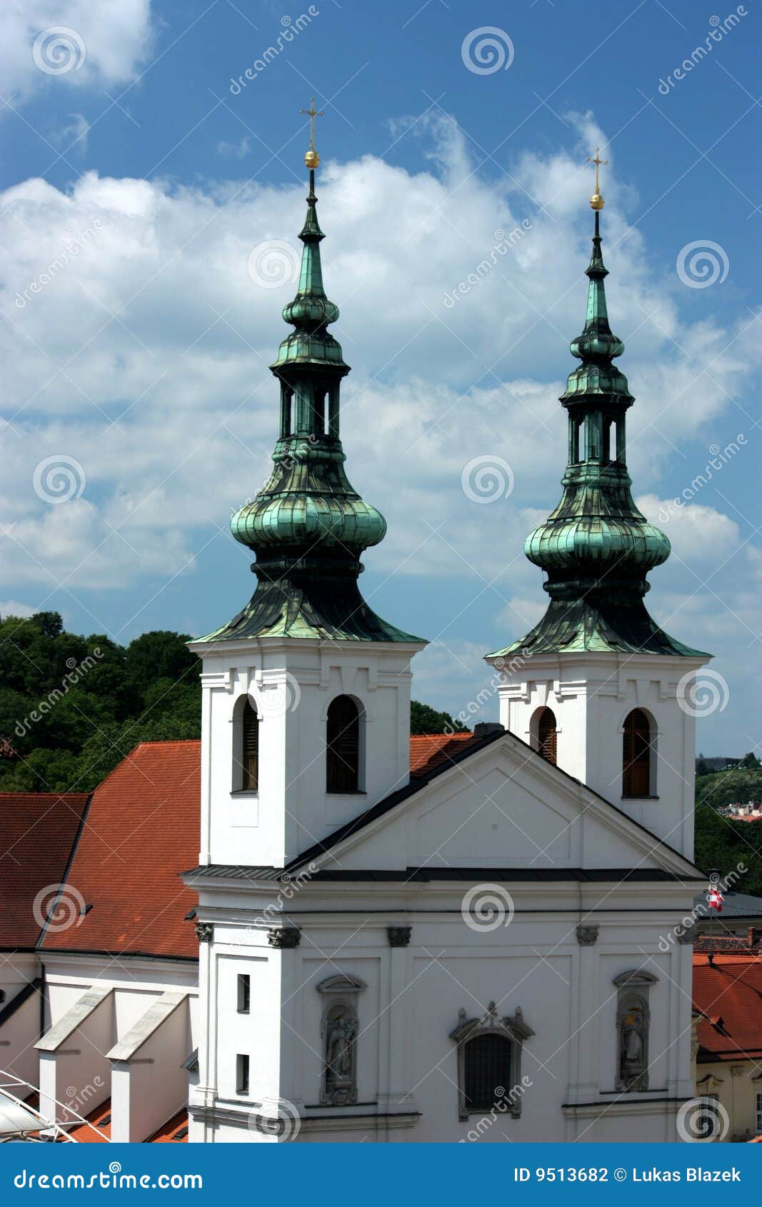 St. Michael Church Detail in Brno Stock Photo - Image of historic ...