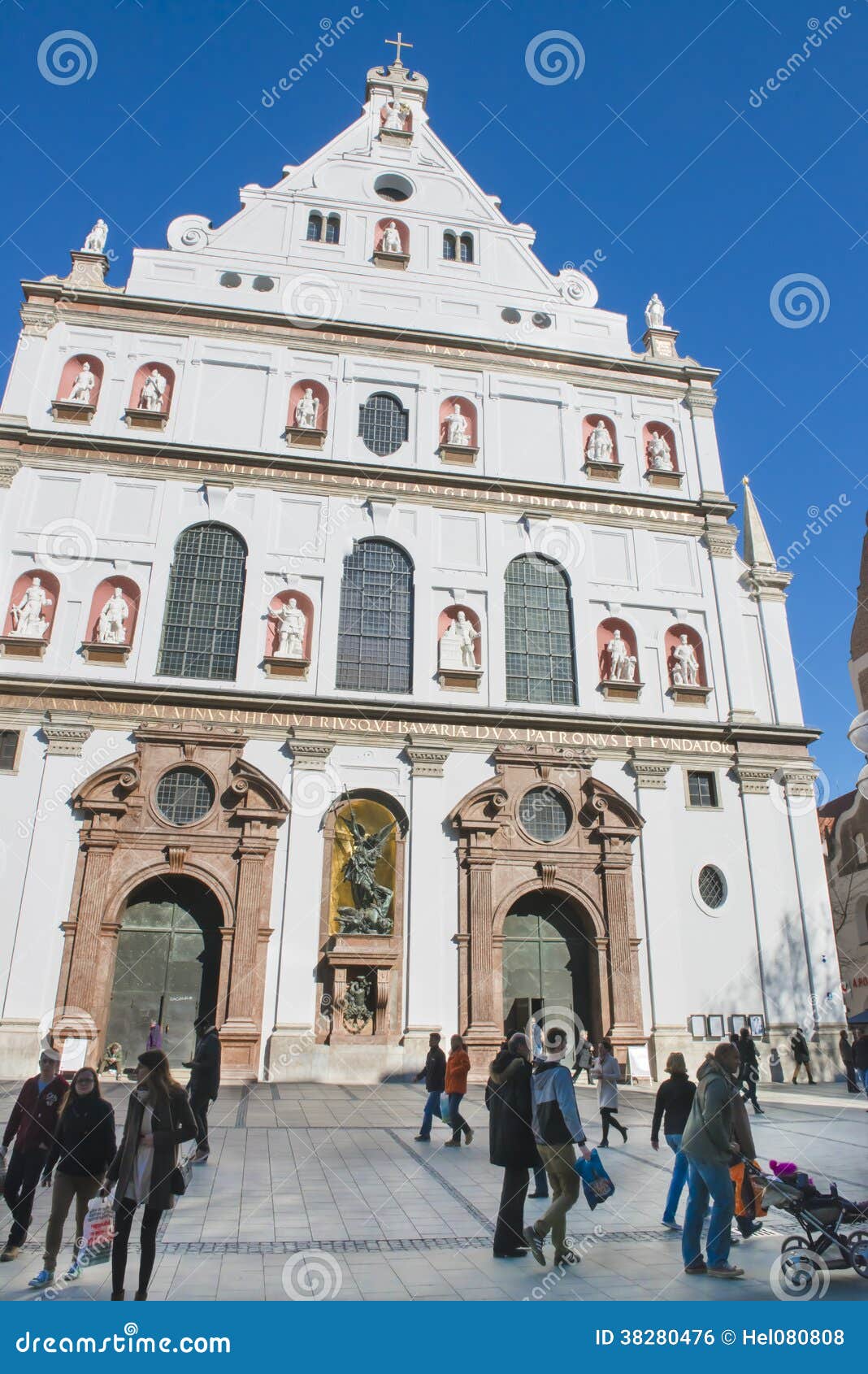 St. Michael Church Munich editorial photo. Image of christianity - 38280476