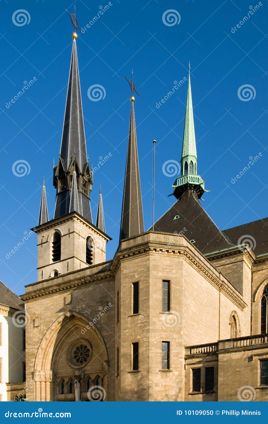 St Michael S Church, Luxembourg Stock Photo - Image of history, church ...