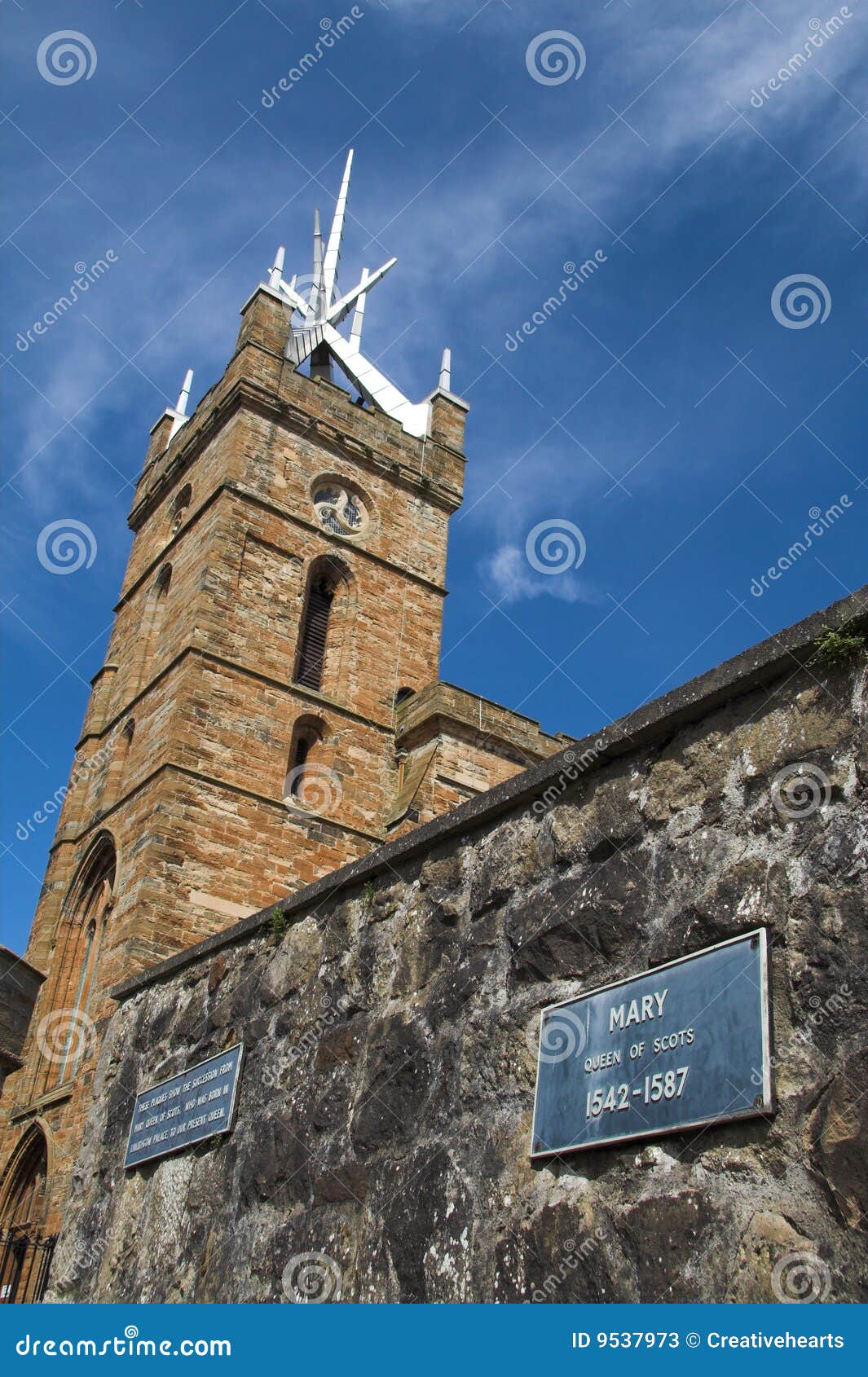 St Michael S Church Tower, Linlithgow, Scotland Stock Image - Image of ...