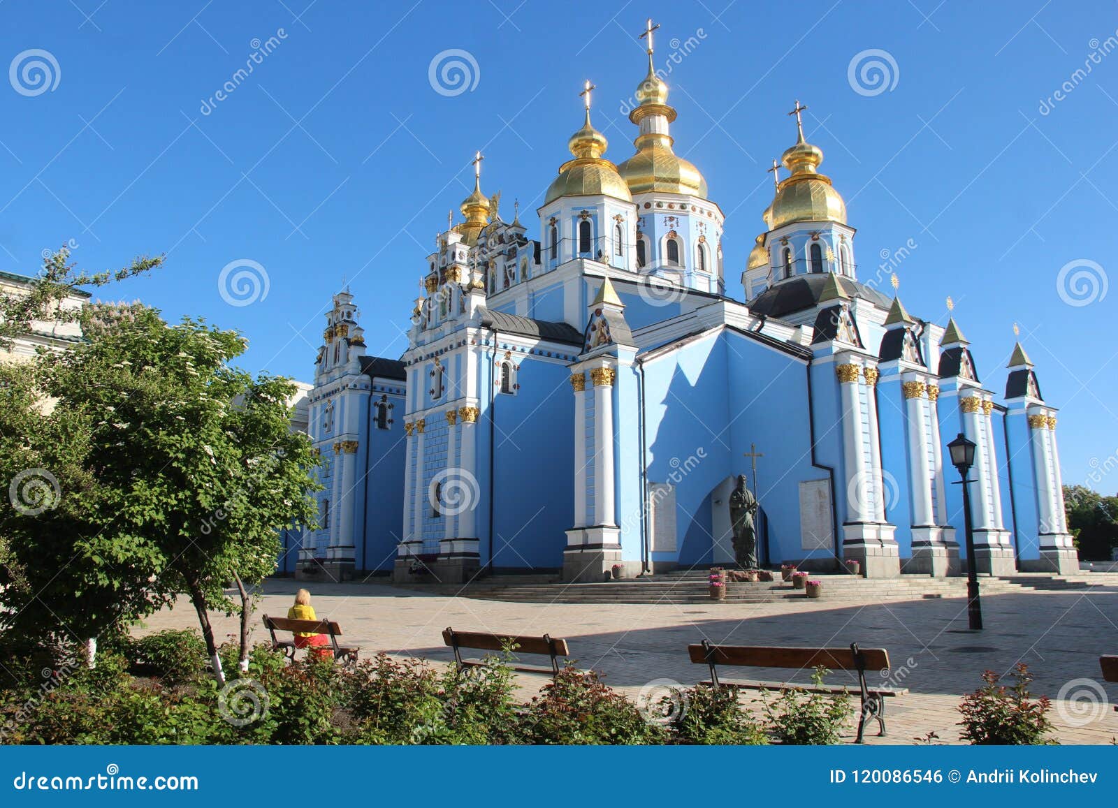 Ukraine. St. Michael& X27;s Golden - Domed Monastery. Kiev City. Stock ...