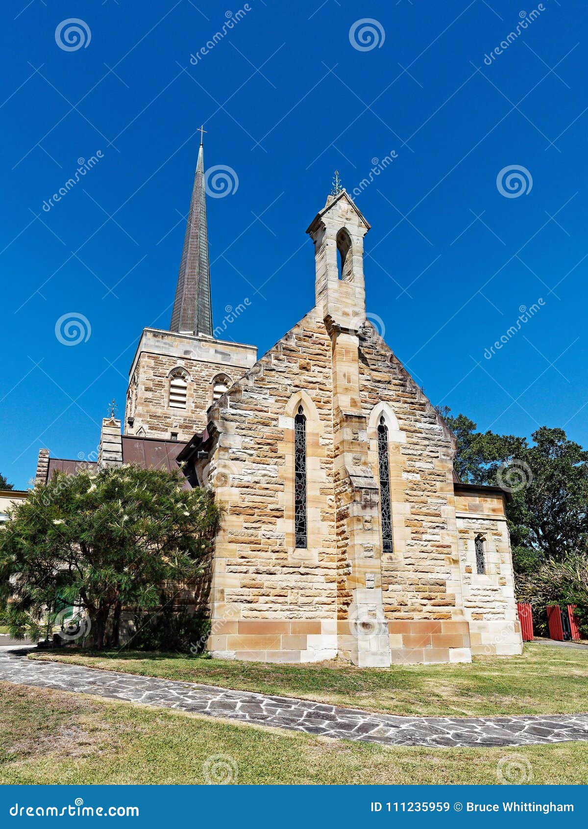 St- Michael` S Kirche, Vaucluse, Sydney, Australien Stockbild - Bild ...