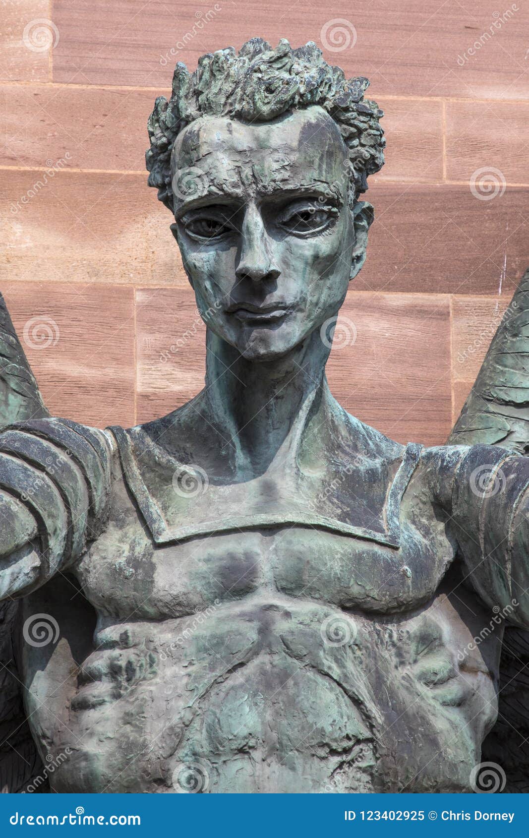 St Michael Sculpture En La Catedral De Coventry Imagen editorial ...