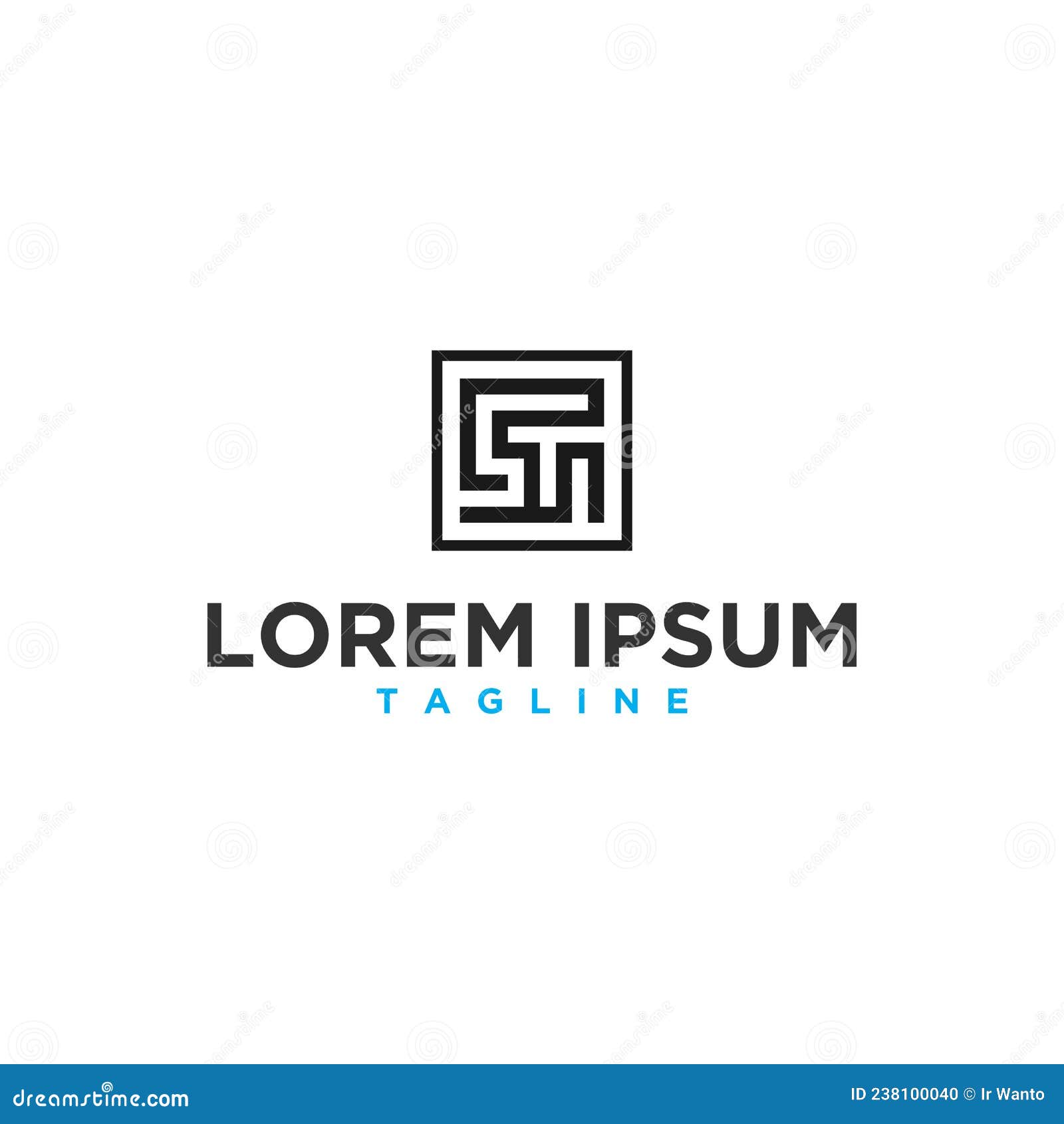 St Monogram Logo Design Inspiration Stock Vector - Illustration of ...