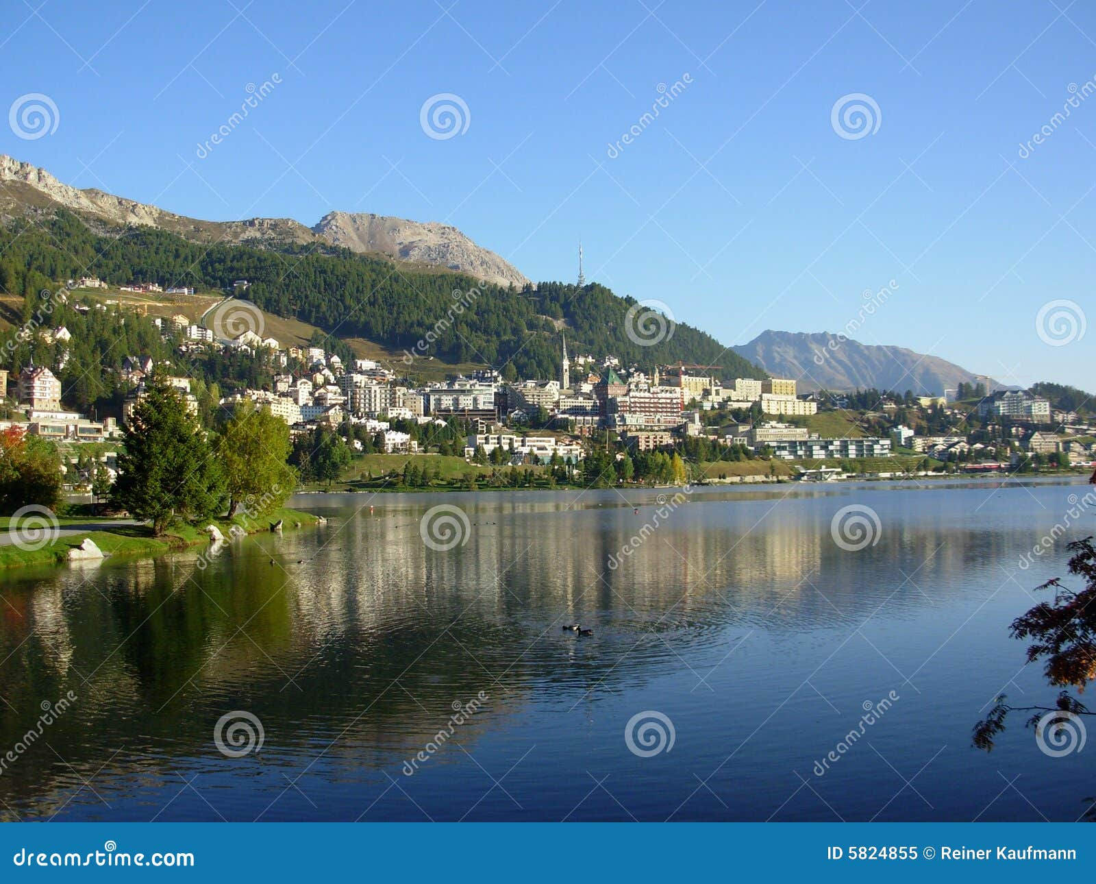 St. Moritz Switzerland stock image. Image of vacation - 5824855