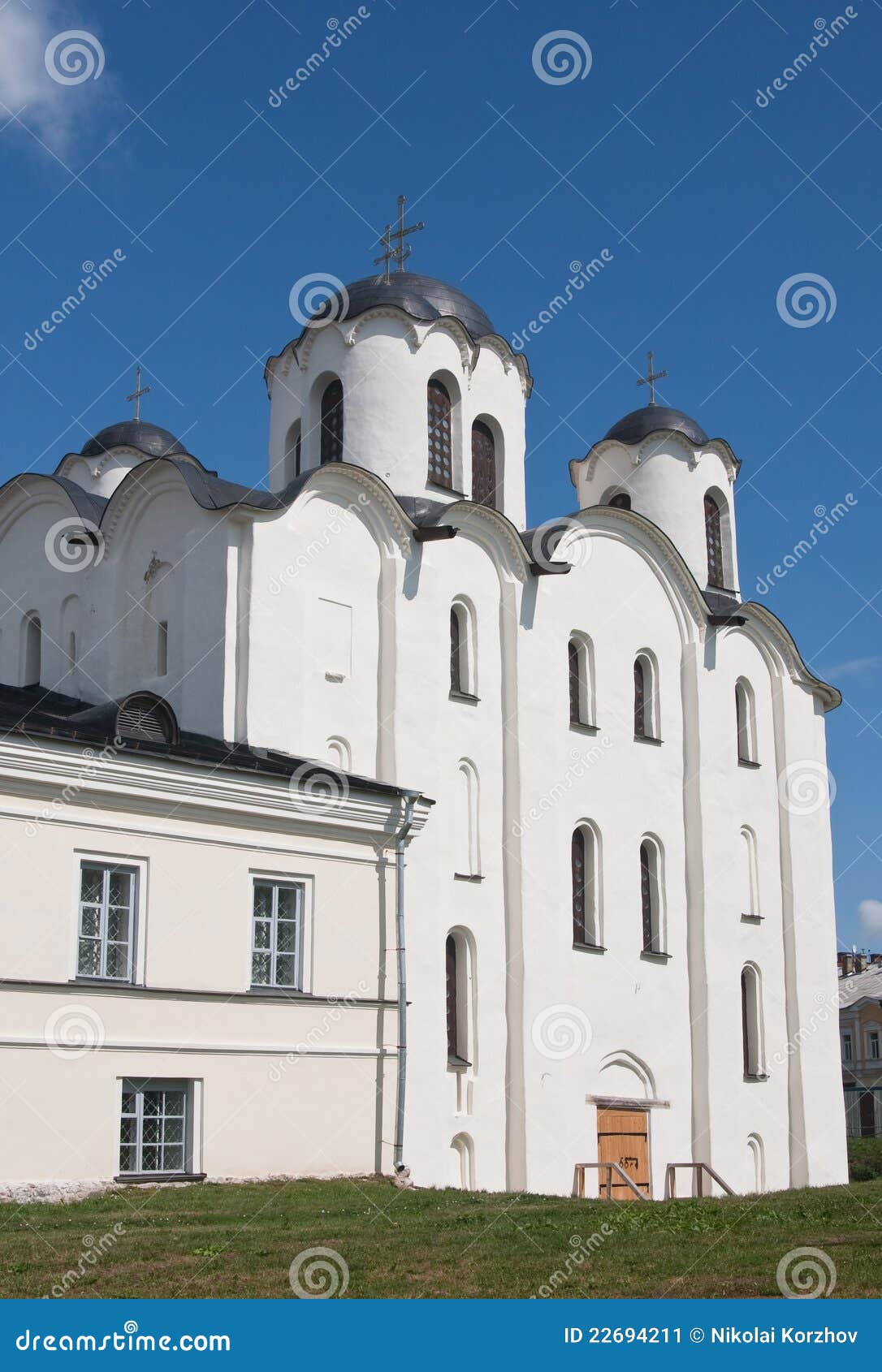 St. Nicholas Cathedral, Novgorod the Great Stock Image - Image of ...
