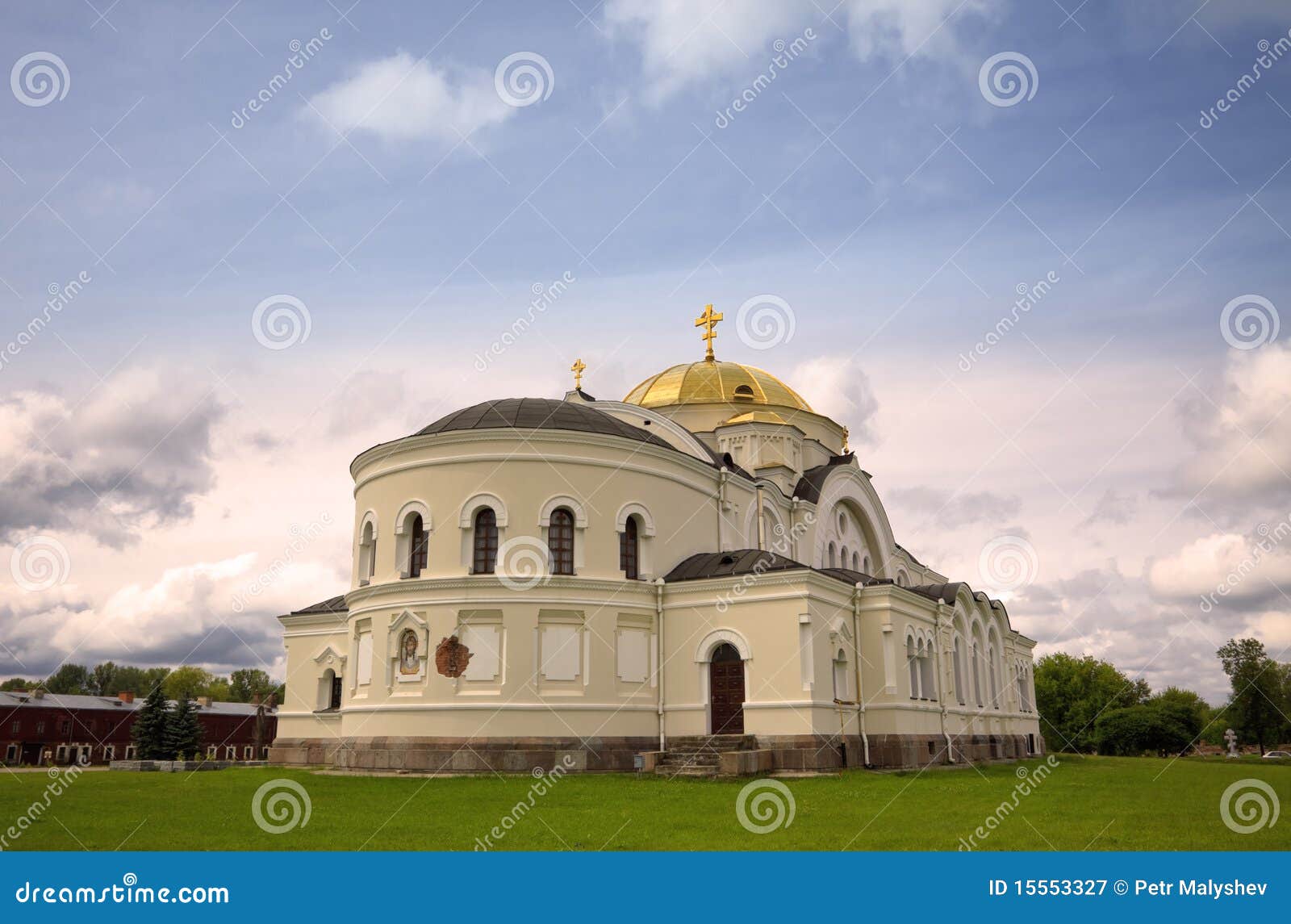 St. Nicholas Church in De Vesting Van Brest Stock Afbeelding - Image of ...