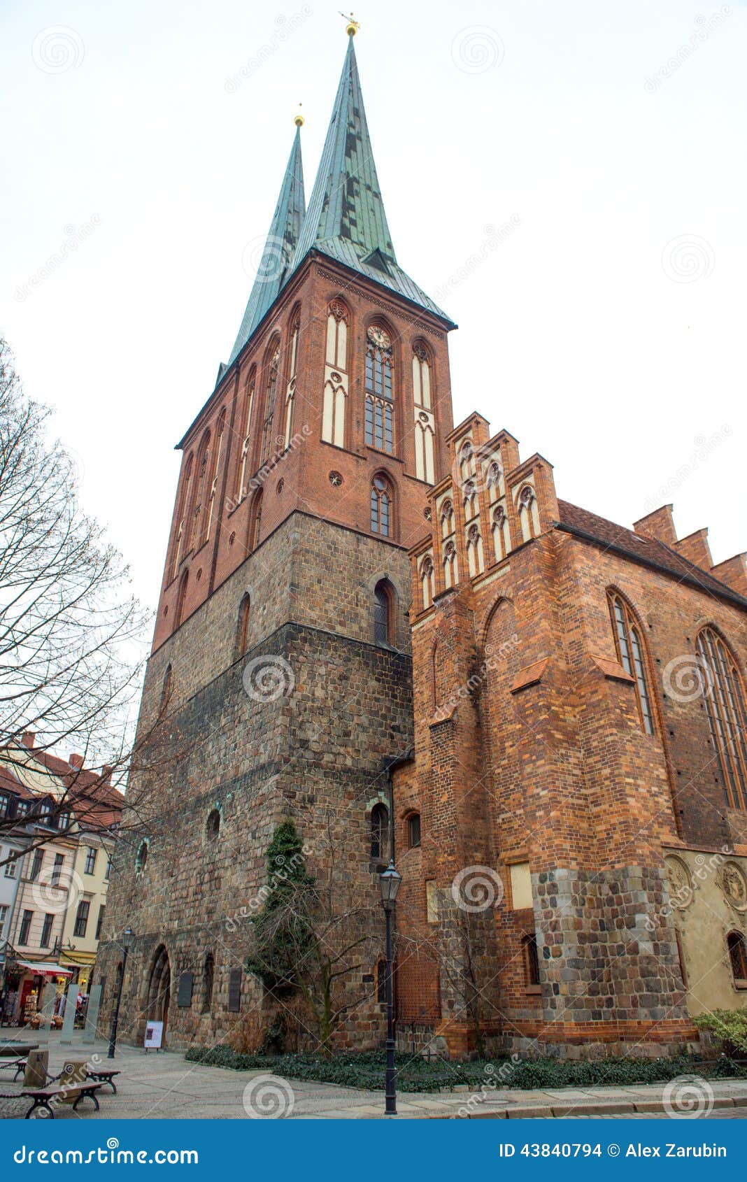 St Nicholas church editorial stock image. Image of nikolaikirche - 43840794