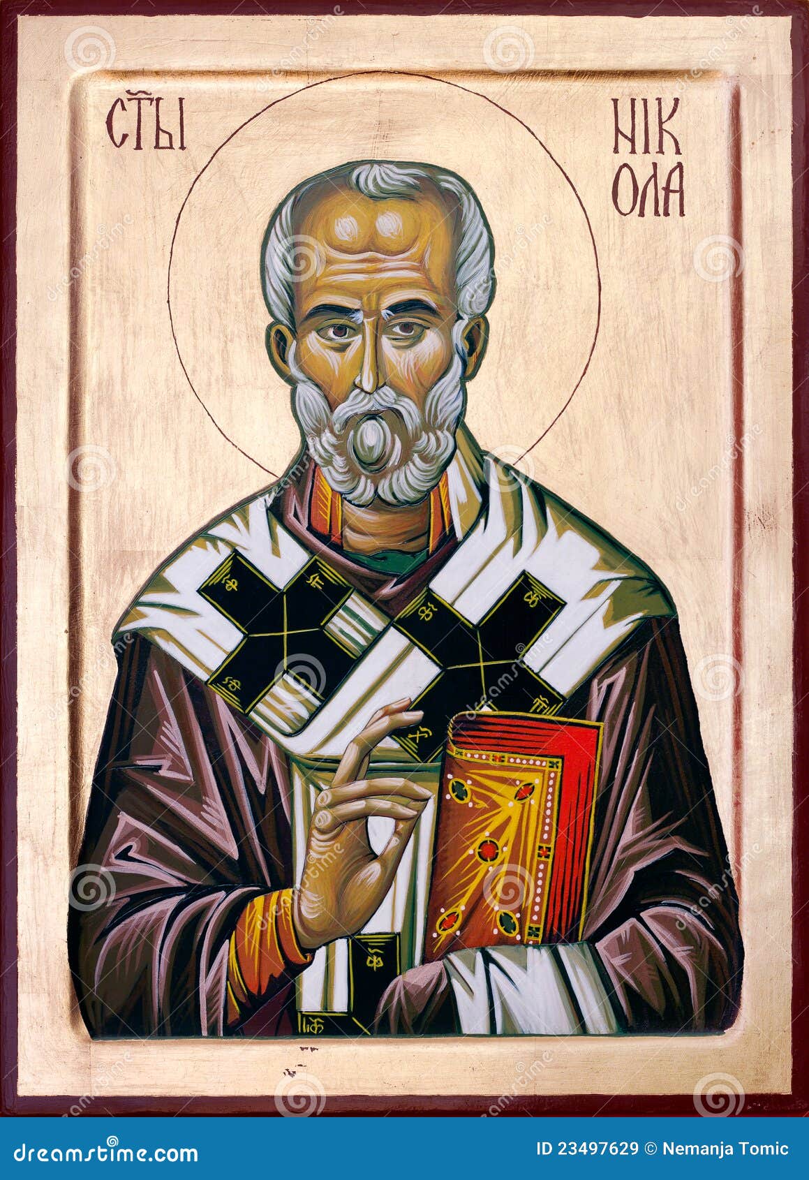 St Niclaus stock image. Image of cult, visual, nicolaus - 23497629